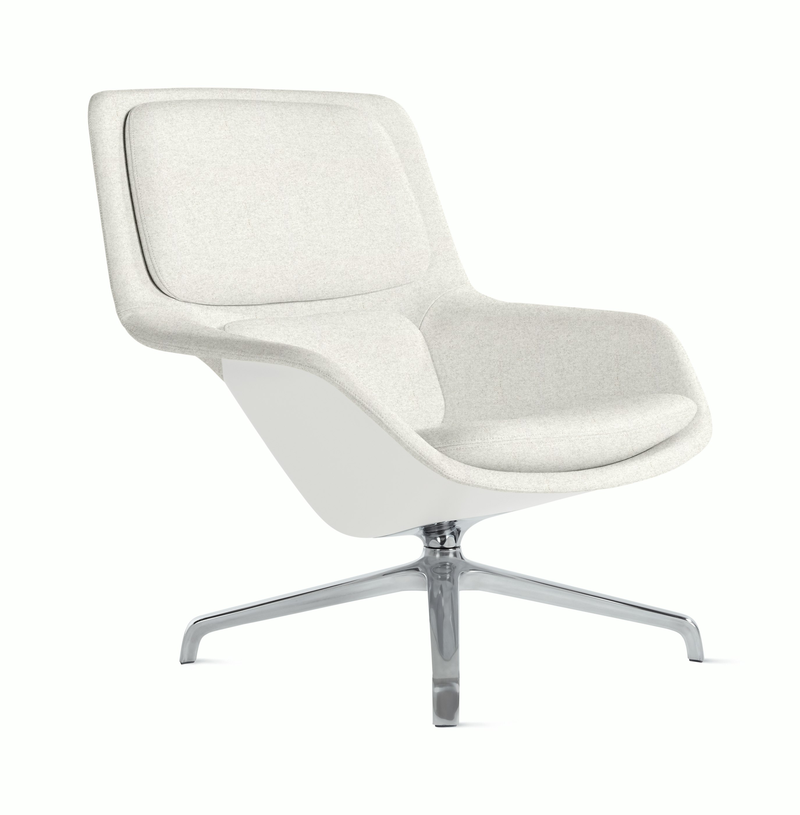 Striad Lounge Chair, Mid Back