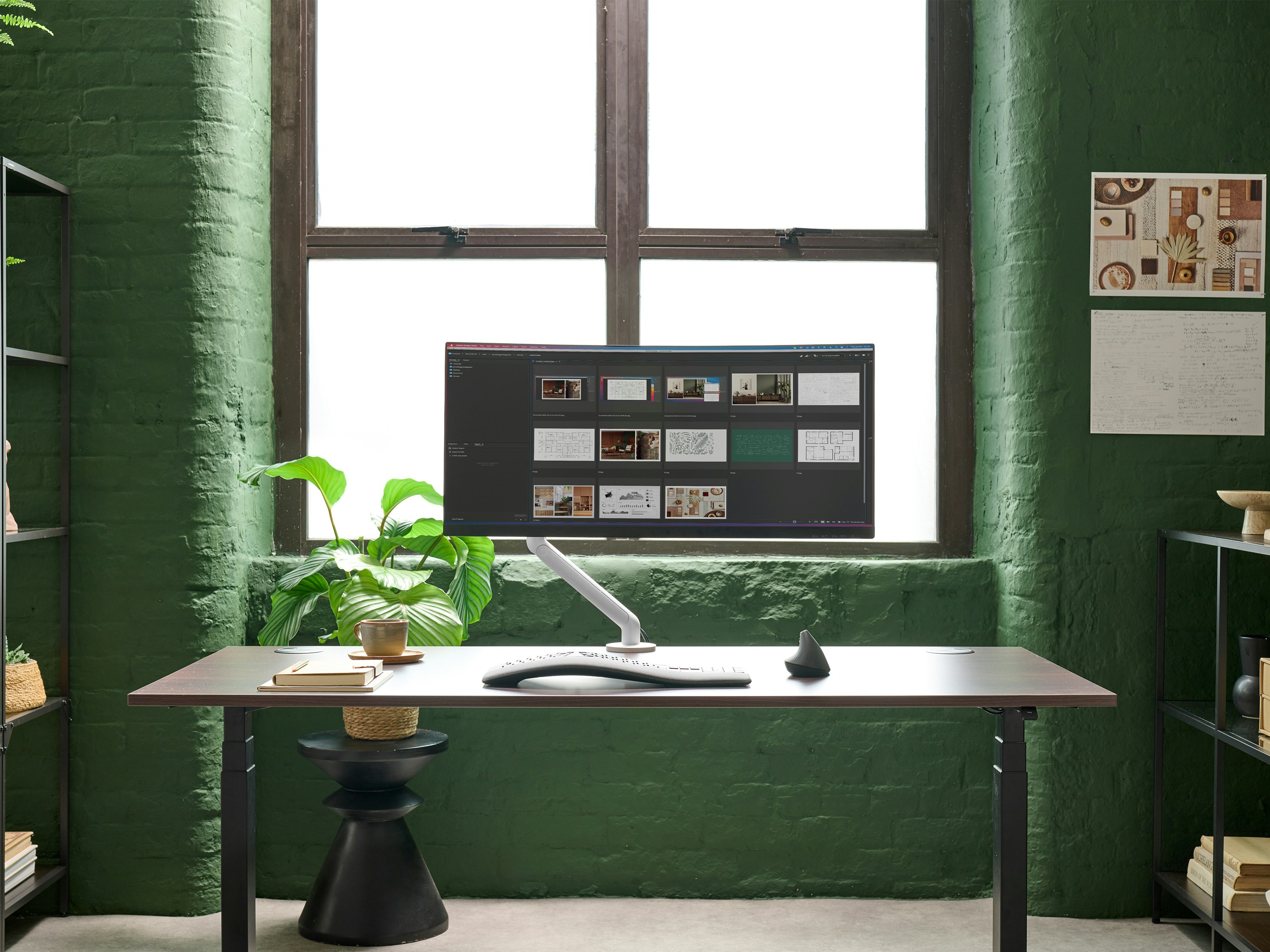 Flo Single Monitor Arm, Herman Miller | MillerKnoll