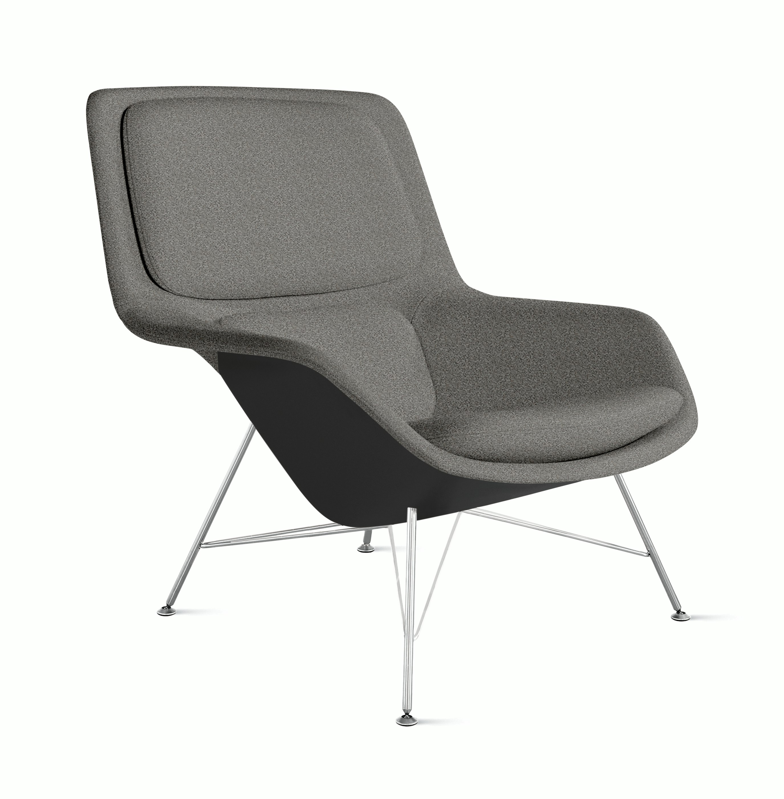 Striad Lounge Chair, Mid Back