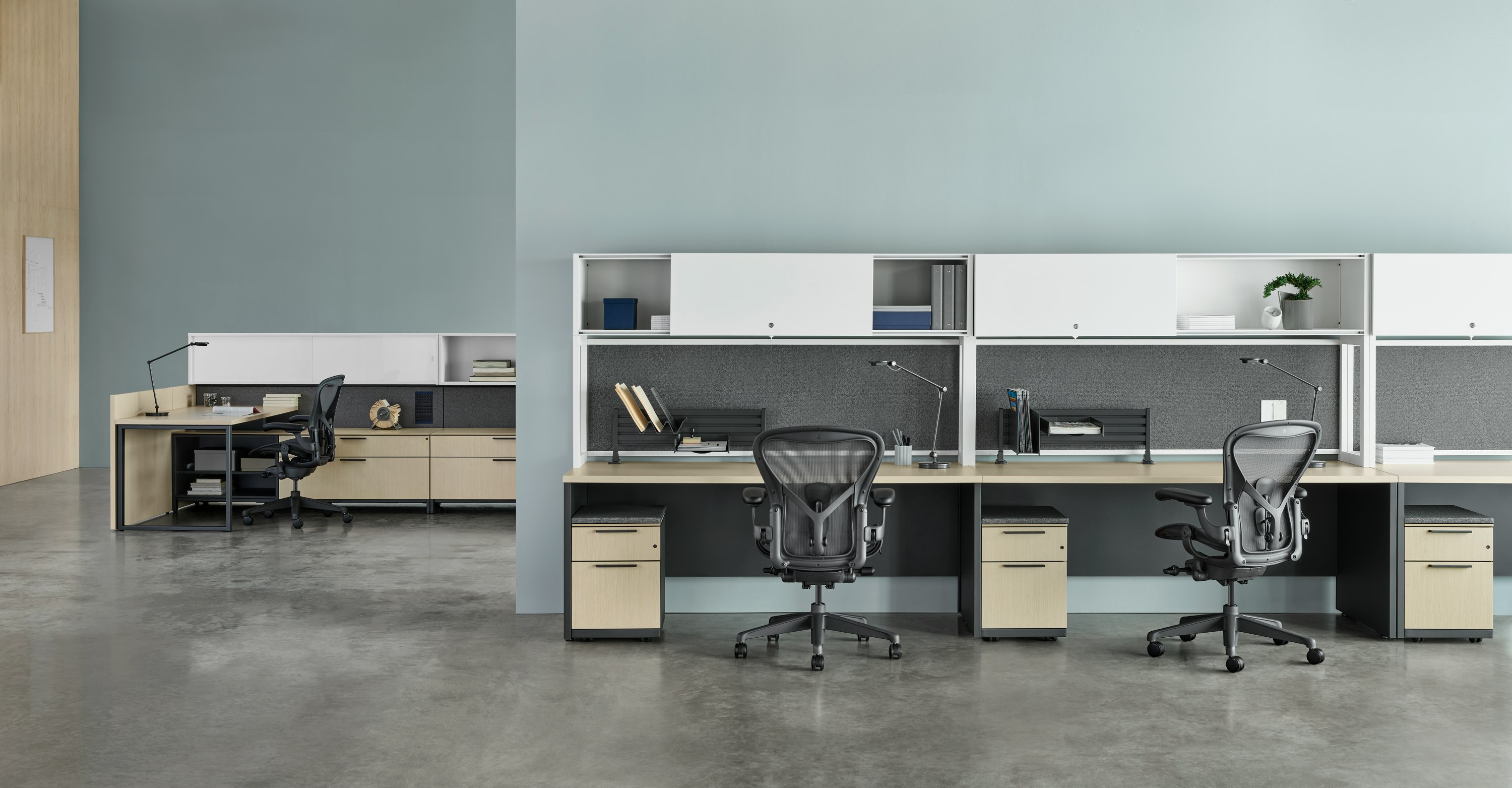 Canvas Metal Desk, Herman Miller | MillerKnoll