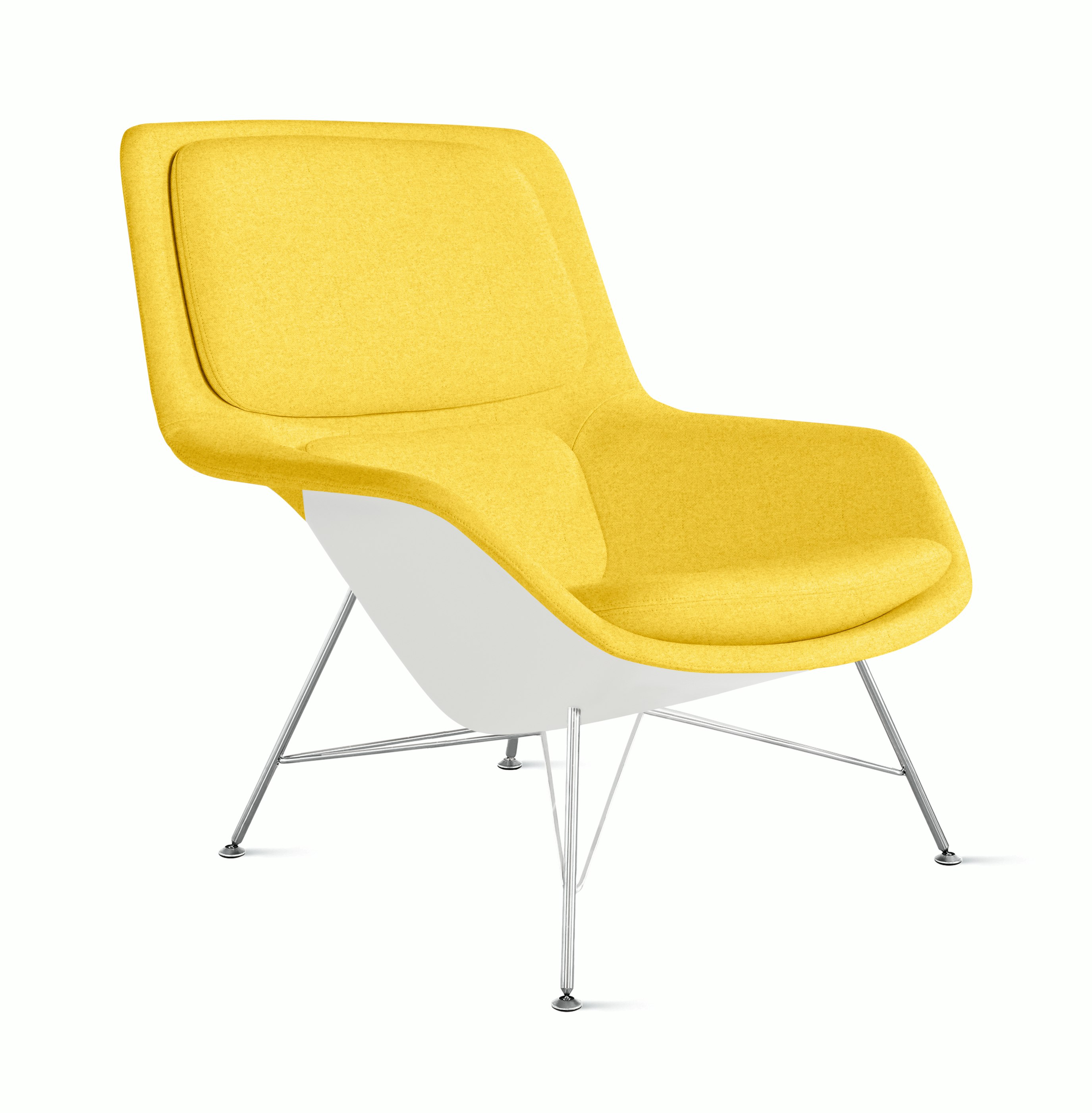 Striad Lounge Chair, Mid Back