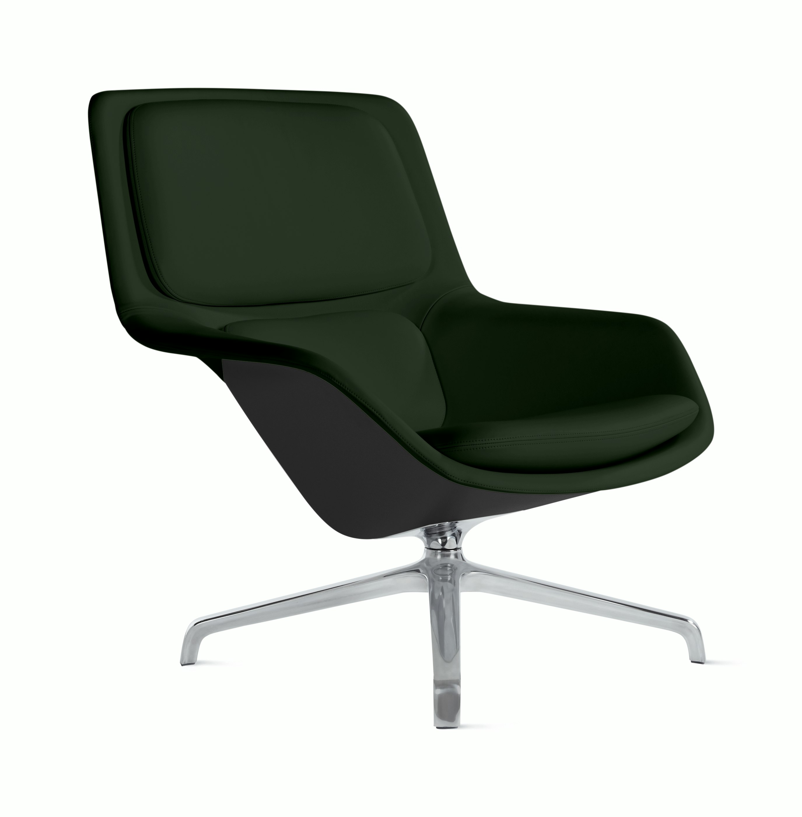 Striad Lounge Chair, Mid Back