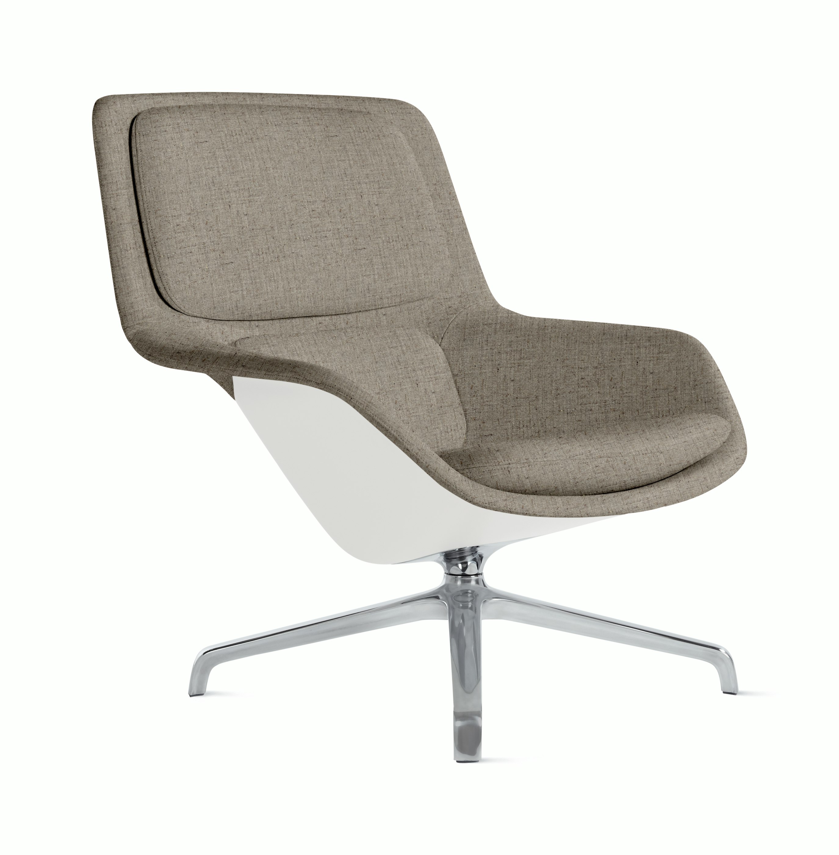 Striad Lounge Chair, Mid Back