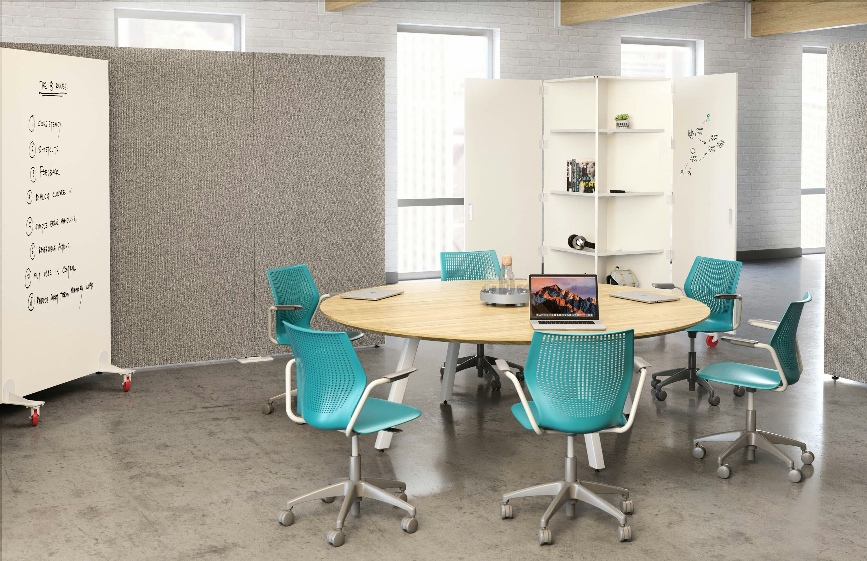 Rockwell Unscripted Sawhorse Table | Knoll