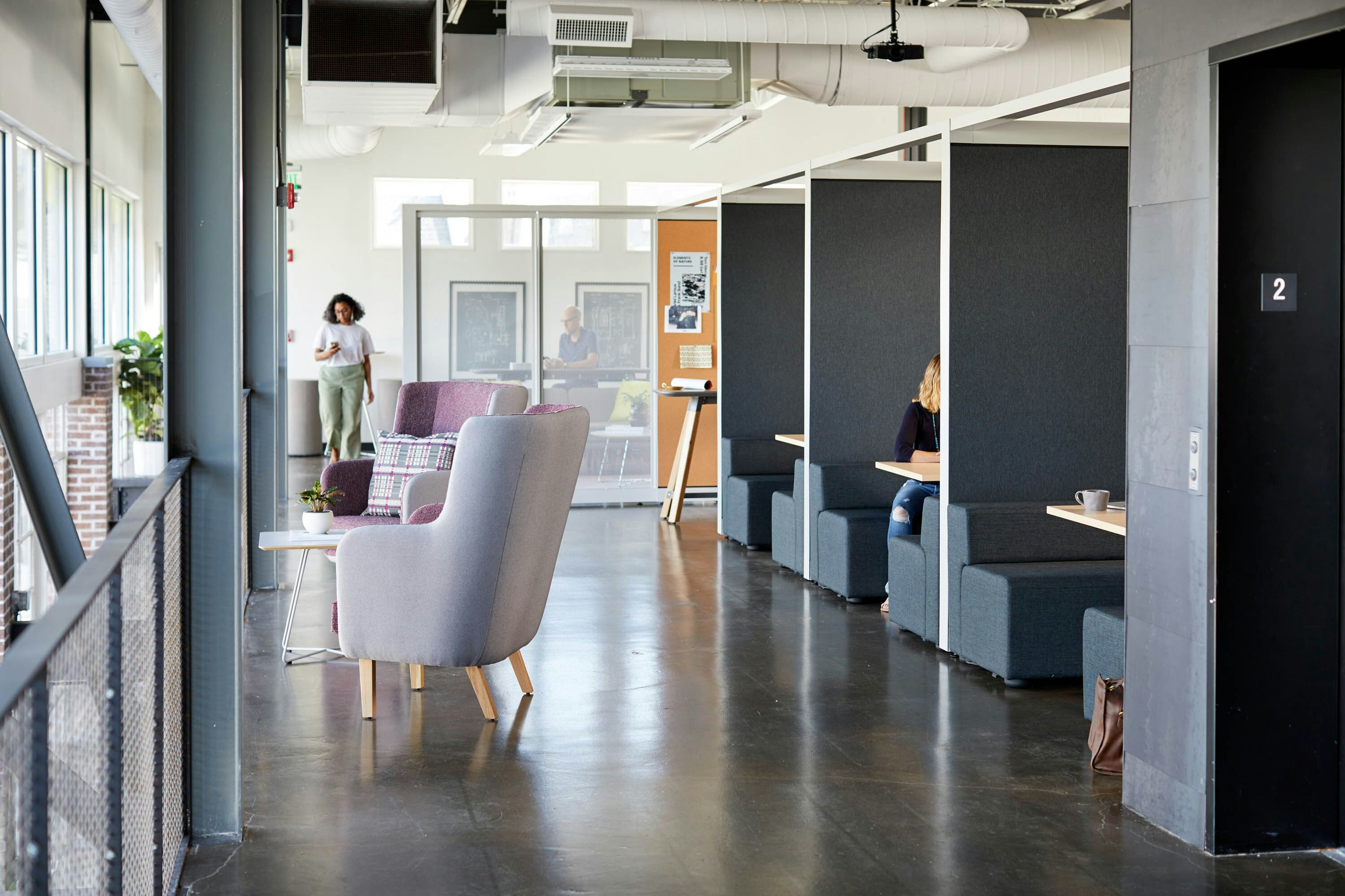 Rockwell Unscripted High Back Lounge Chair | Knoll