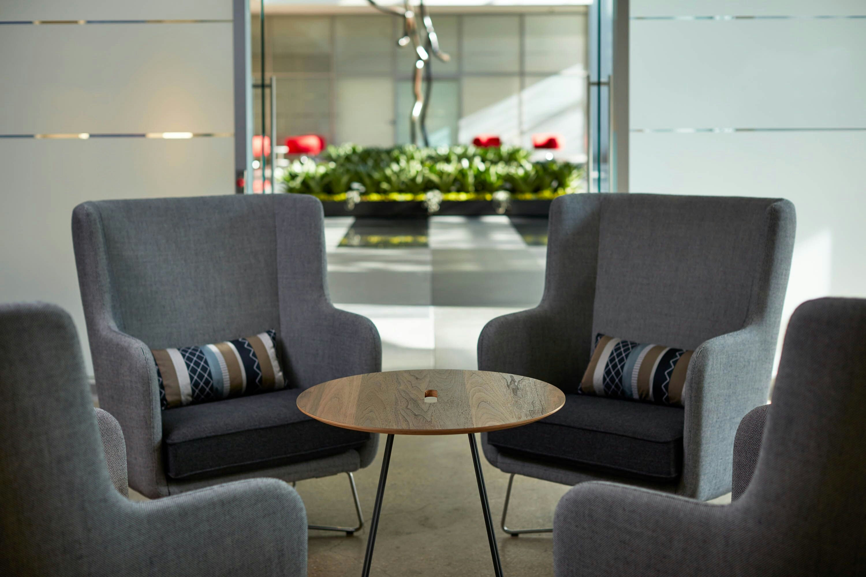 Rockwell Unscripted High Back Lounge Chair | Knoll