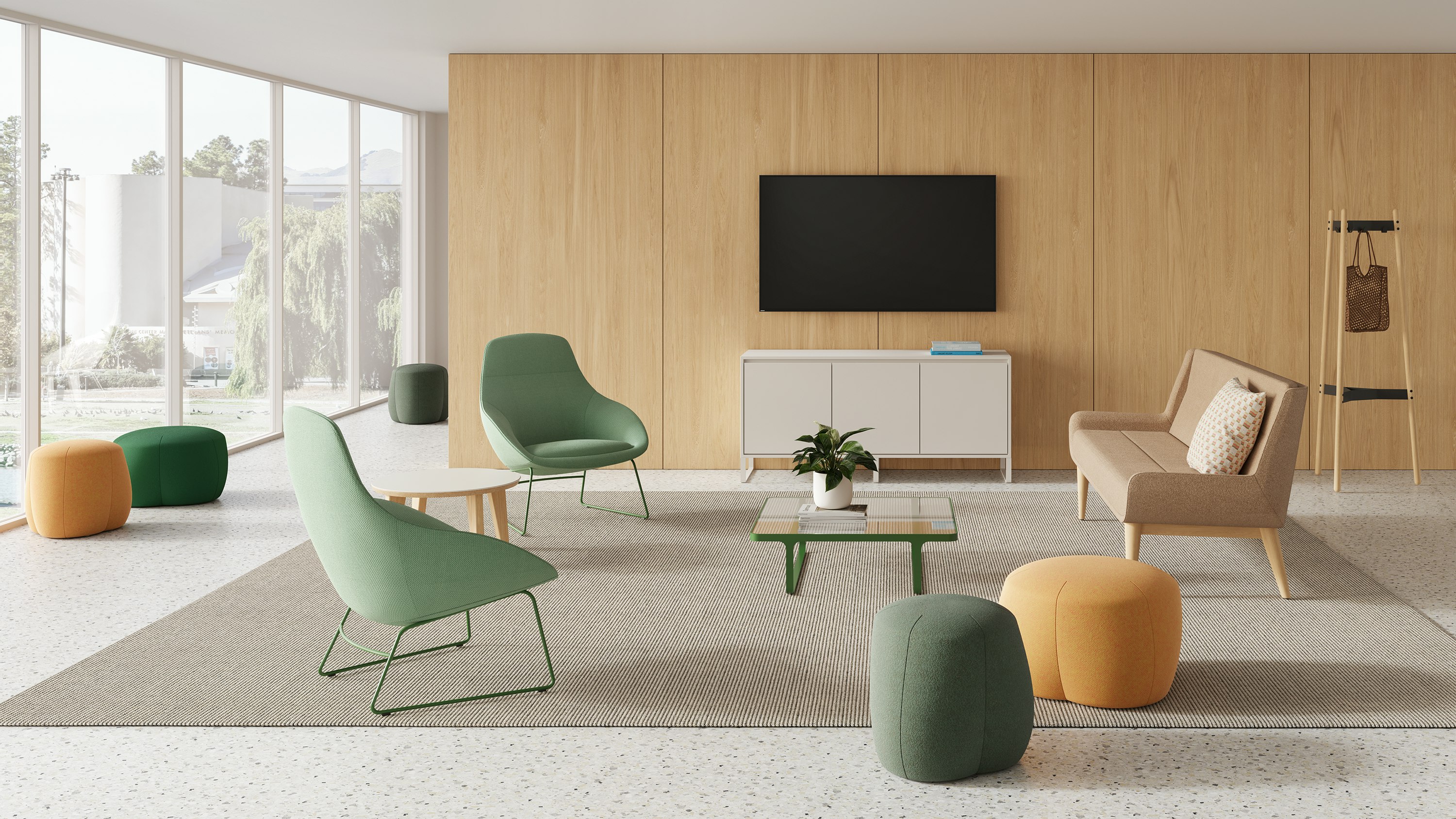 Truffle Pouf, NaughtOne | MillerKnoll