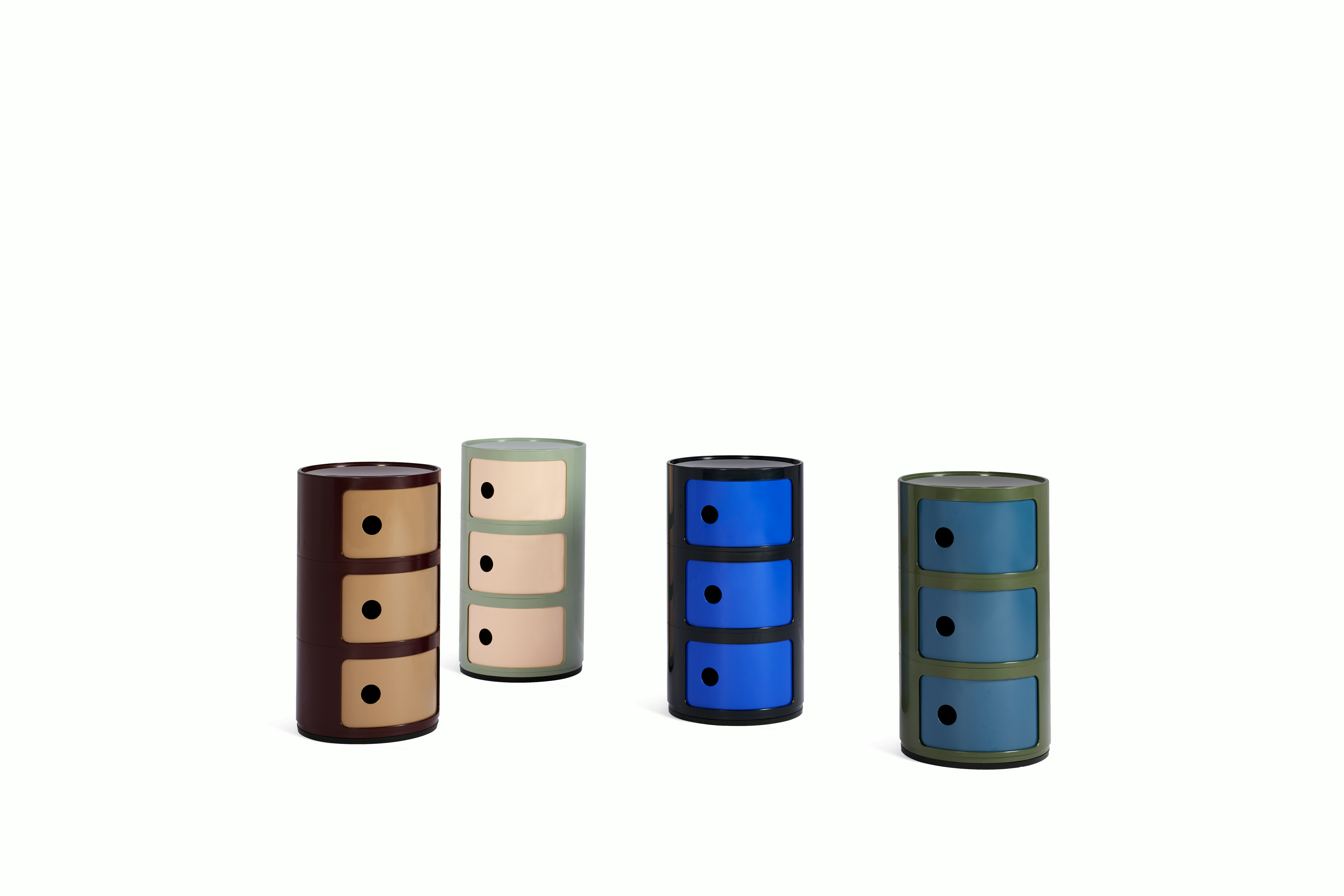 Componibili Storage Unit, Anthracite/Hyper Blue – Design Within Reach