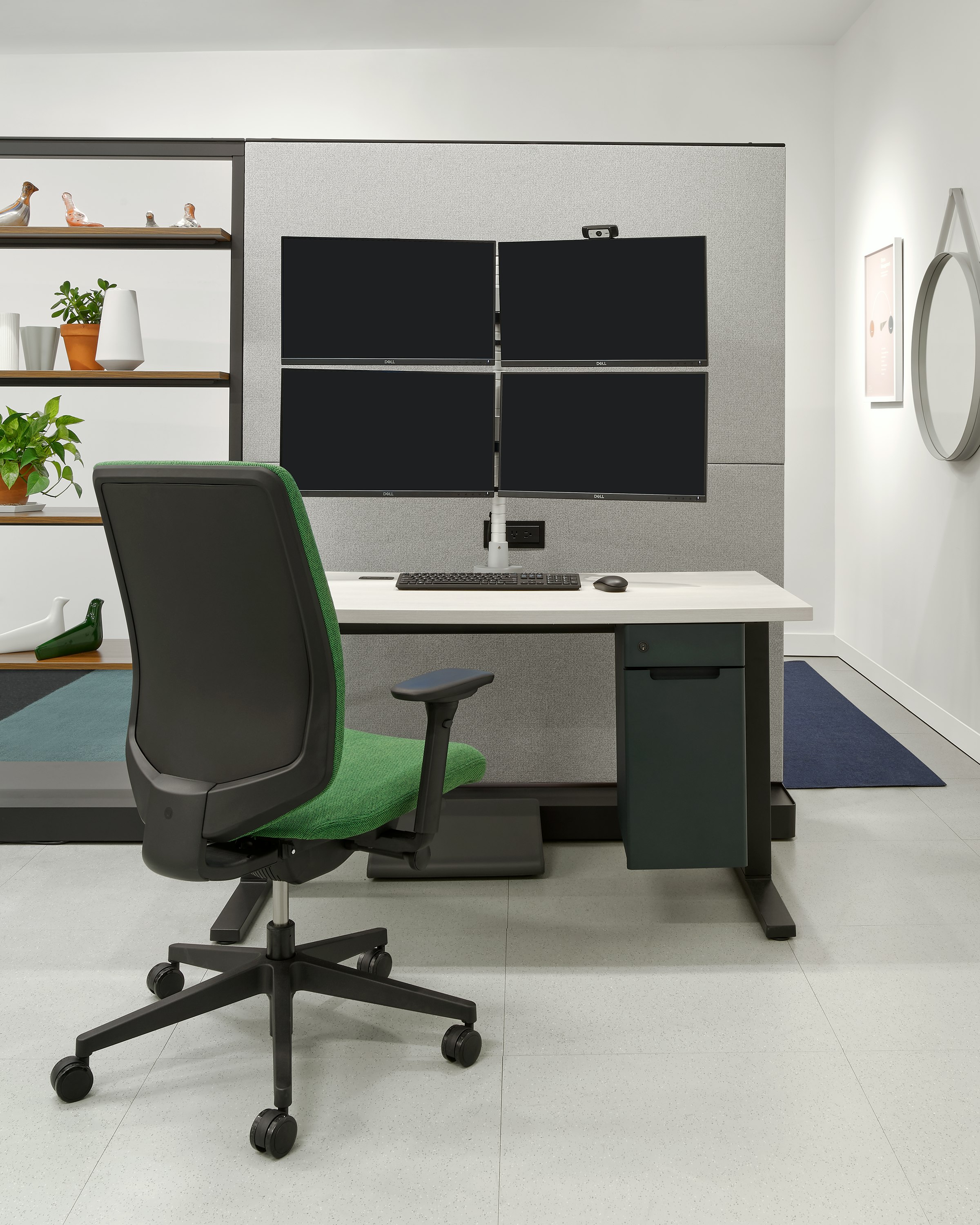 Wishbone Monitor Arm, Herman Miller | MillerKnoll