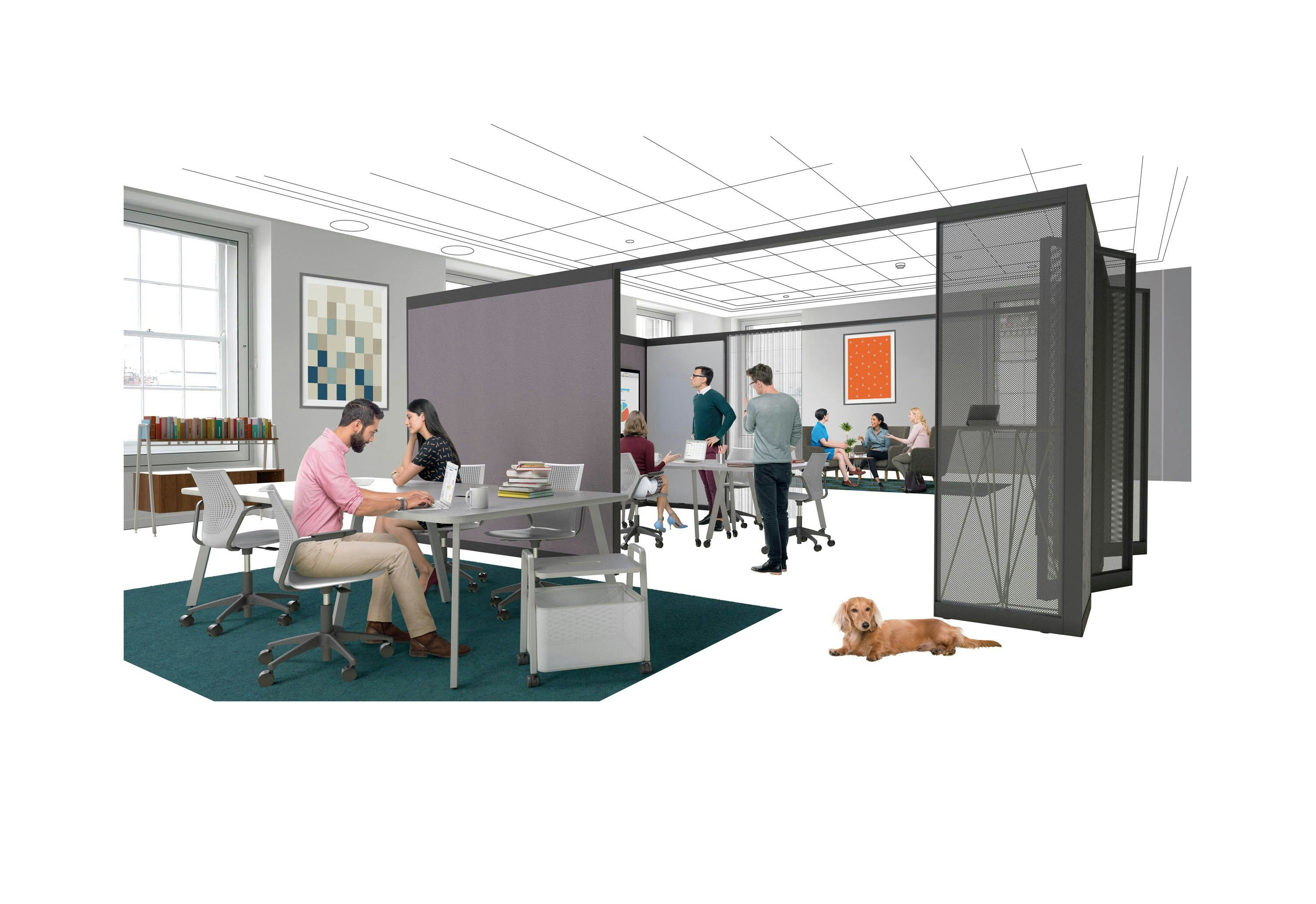 Rockwell Unscripted Mobile Storage | Knoll