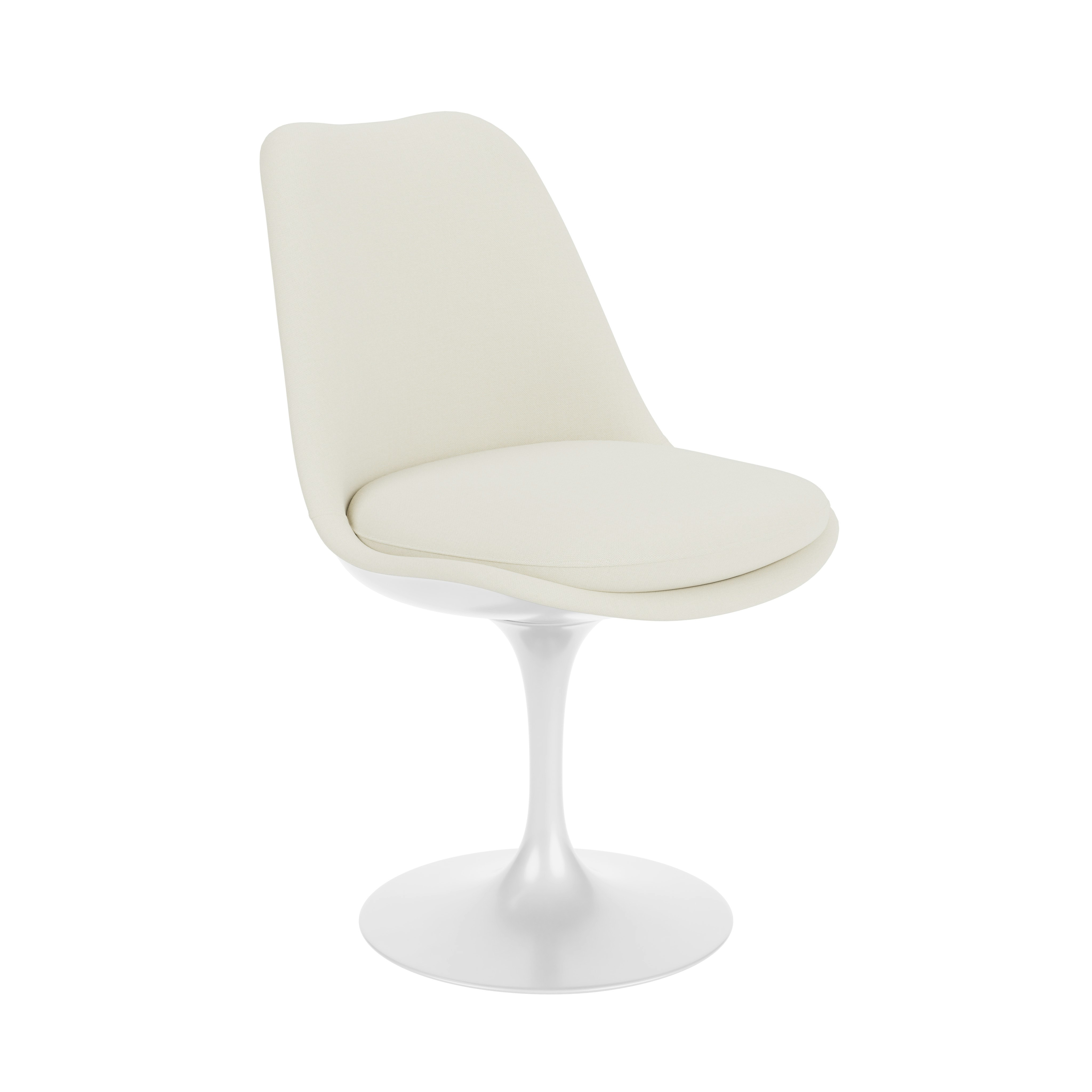 Saarinen Tulip Side Chair, Fully Upholstered – Design Within Reach