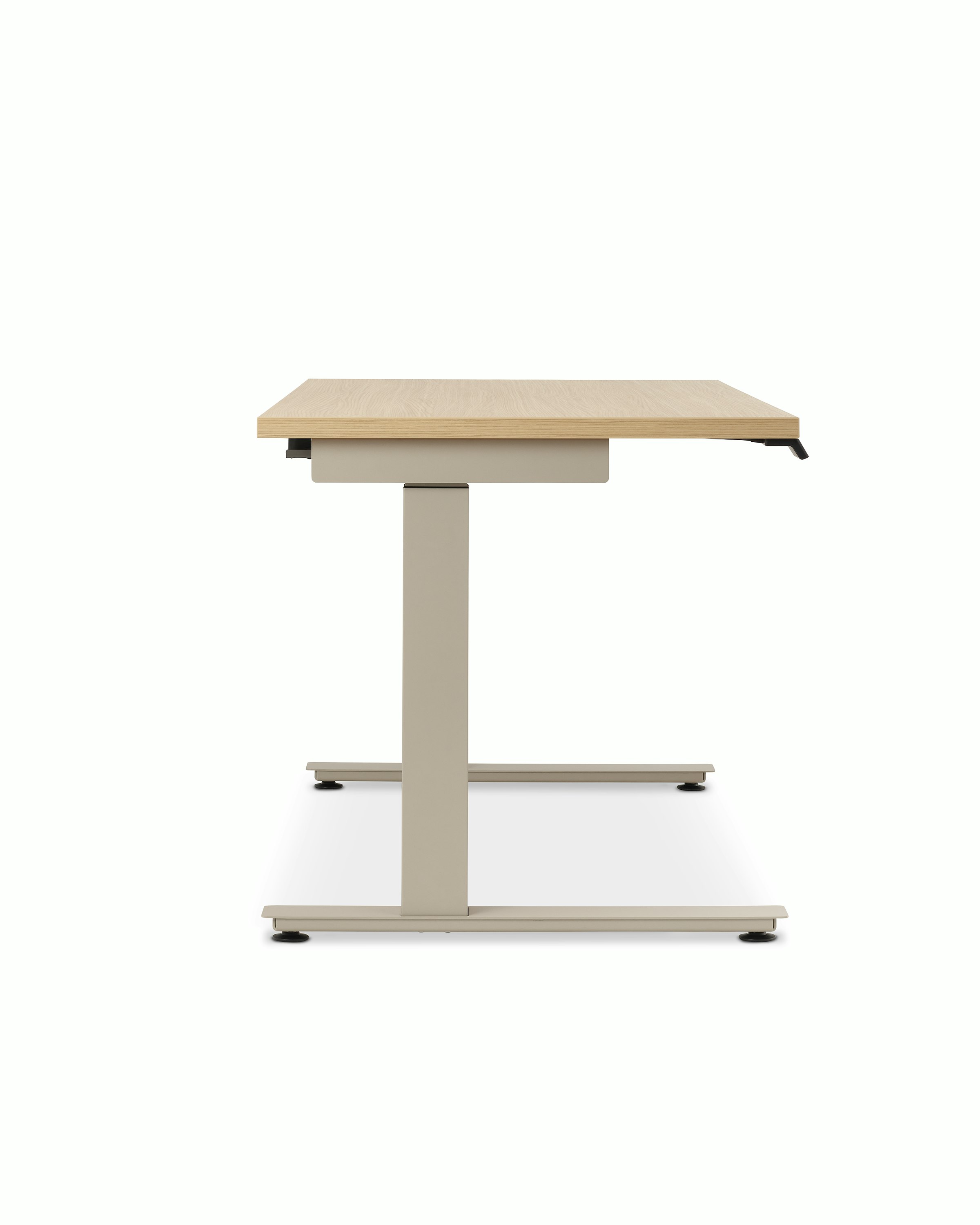 Lev by Knoll Height-Adjustable Table, Knoll | MillerKnoll
