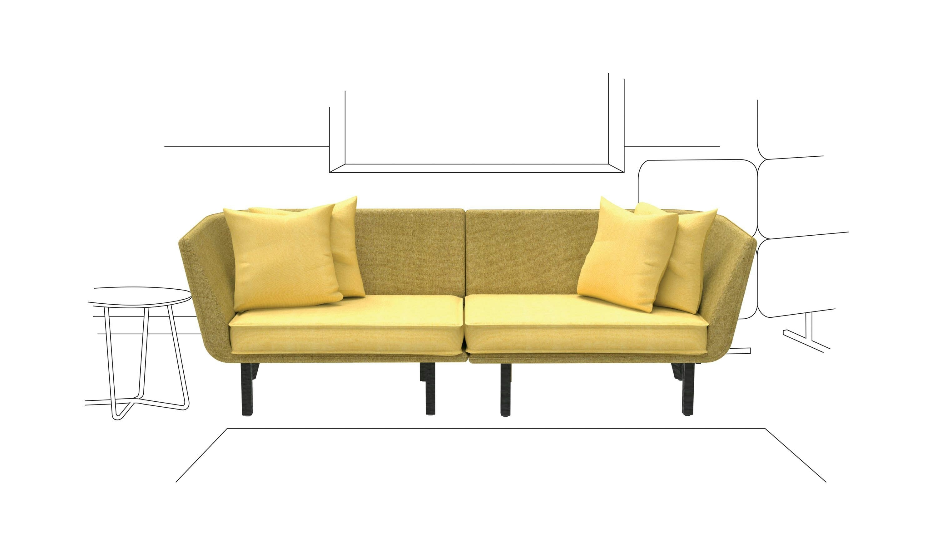 Rockwell Unscripted Modular Lounge | Knoll