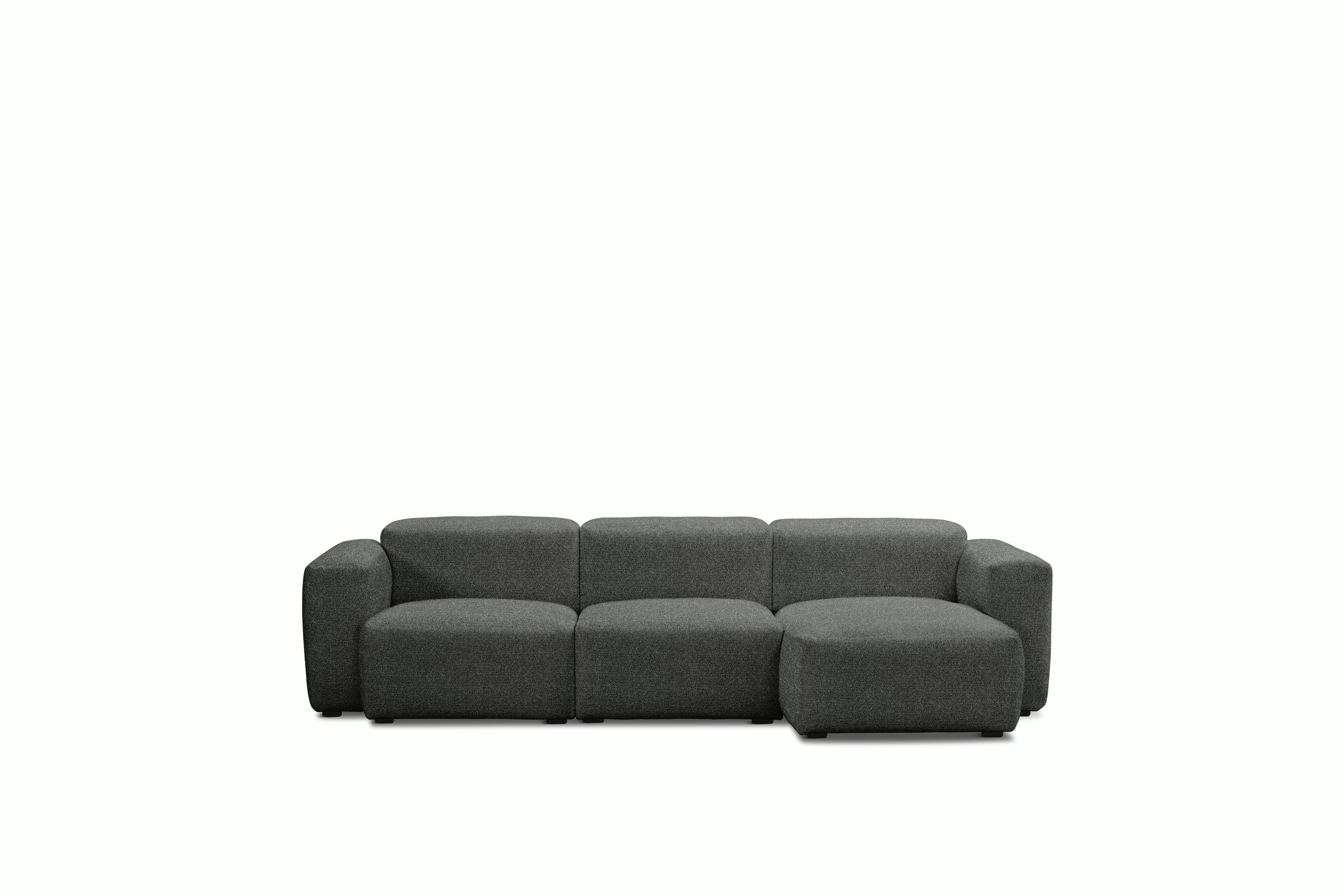 Mags Soft Low Narrow Chaise Sectional