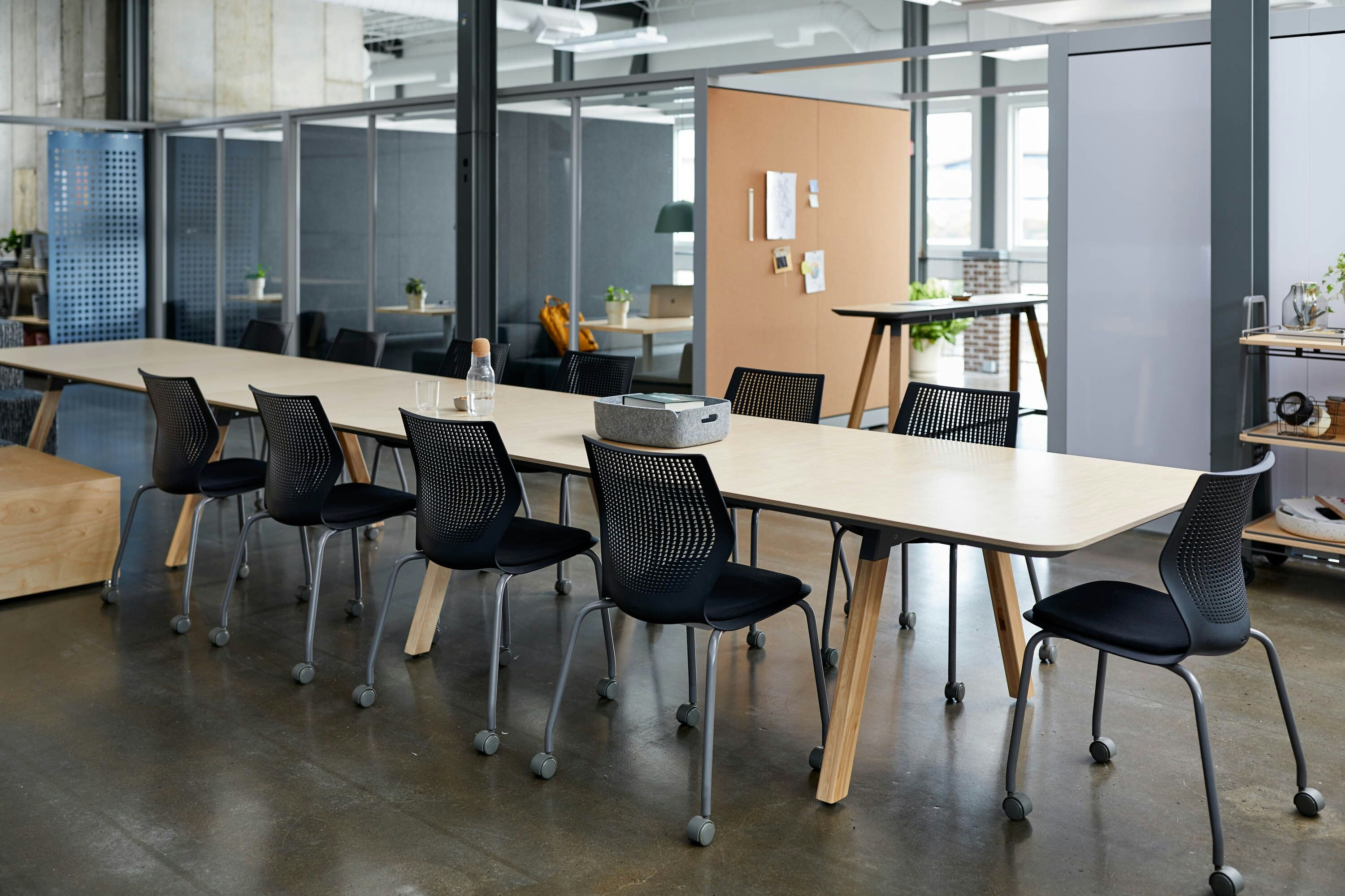 Rockwell Unscripted Sawhorse Table | Knoll