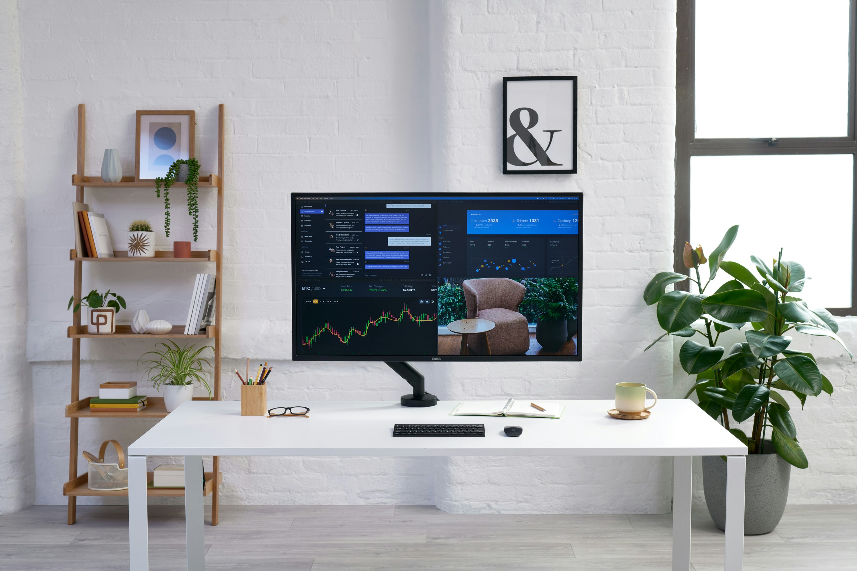 Flo X Single Monitor Arm, Herman Miller | MillerKnoll