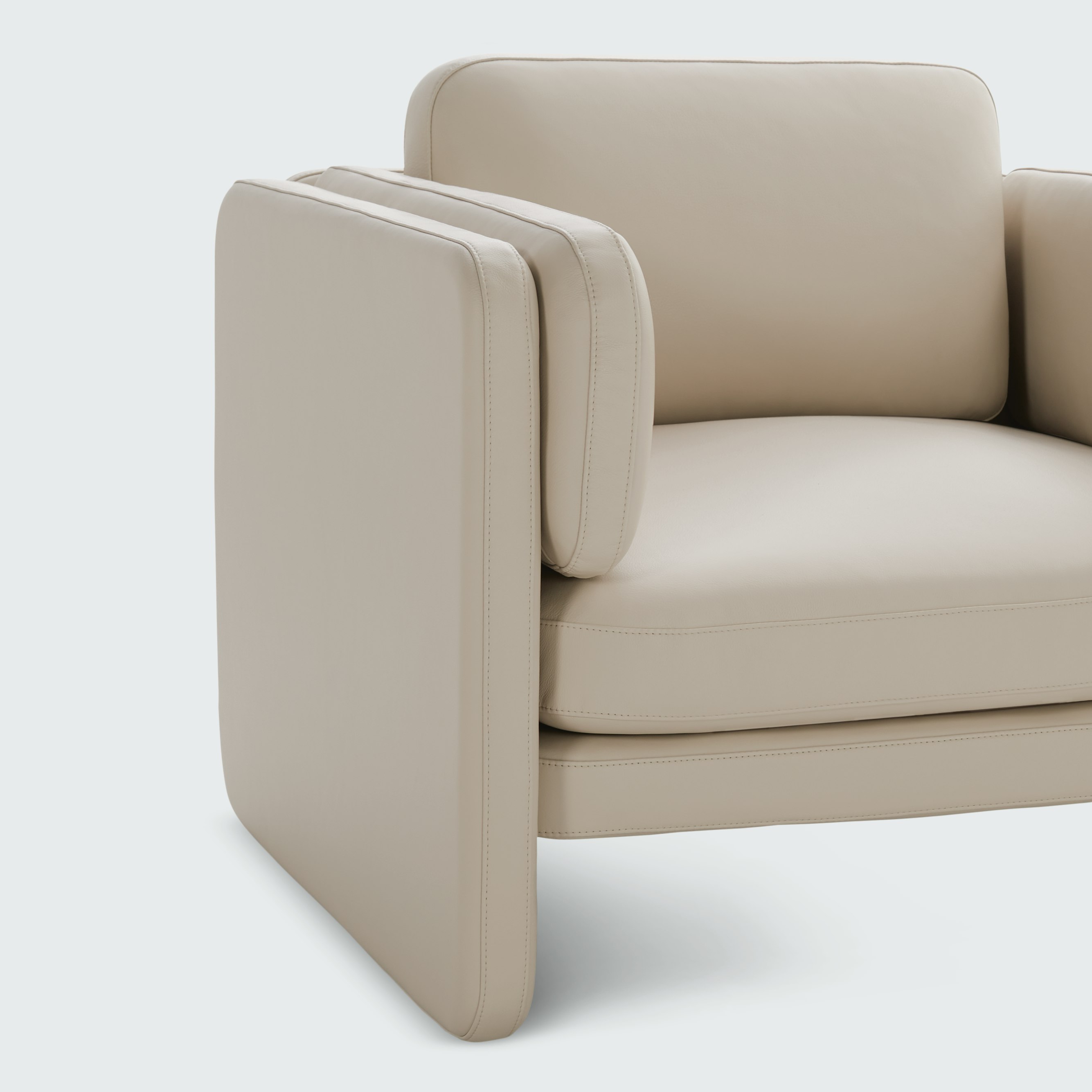 Pastille Lounge Chair, Leather – Design Within Reach