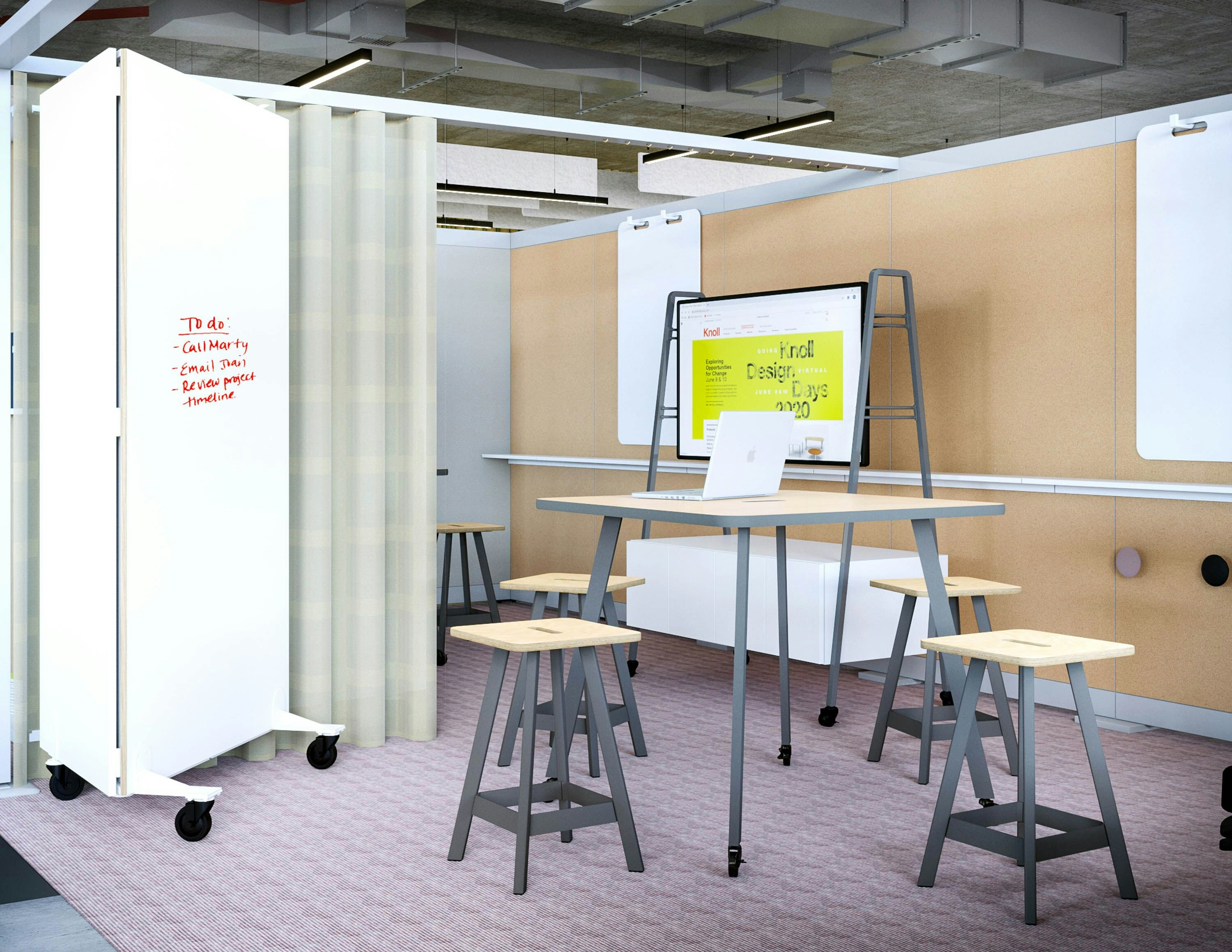 Rockwell Unscripted Creative Wall | Knoll