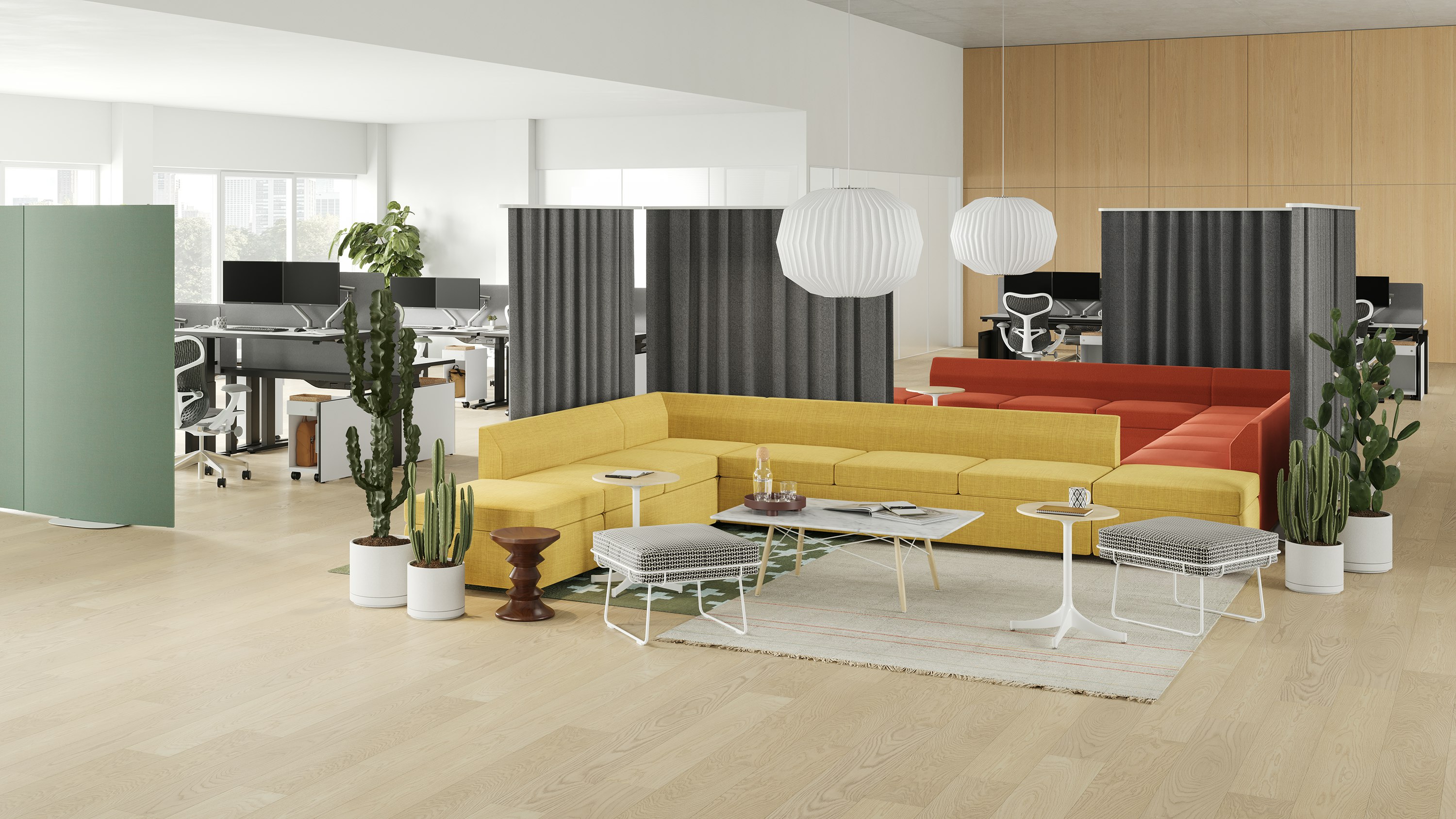 Nelson Pedestal Table, Herman Miller | MillerKnoll