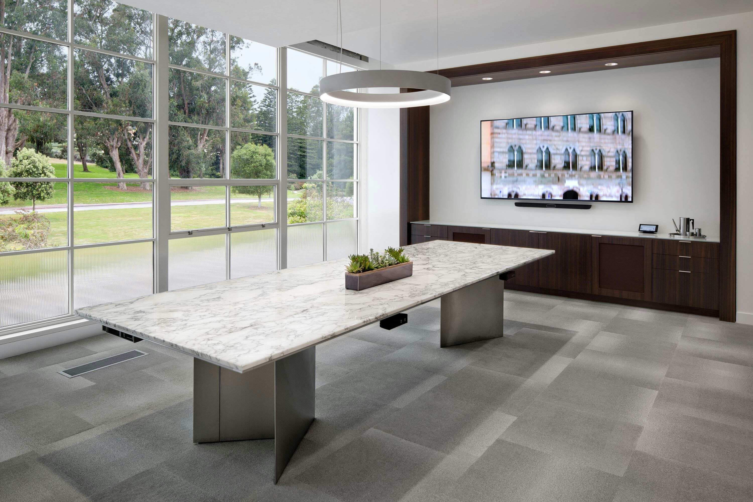 LSM Conference Table Series V-Base| Knoll