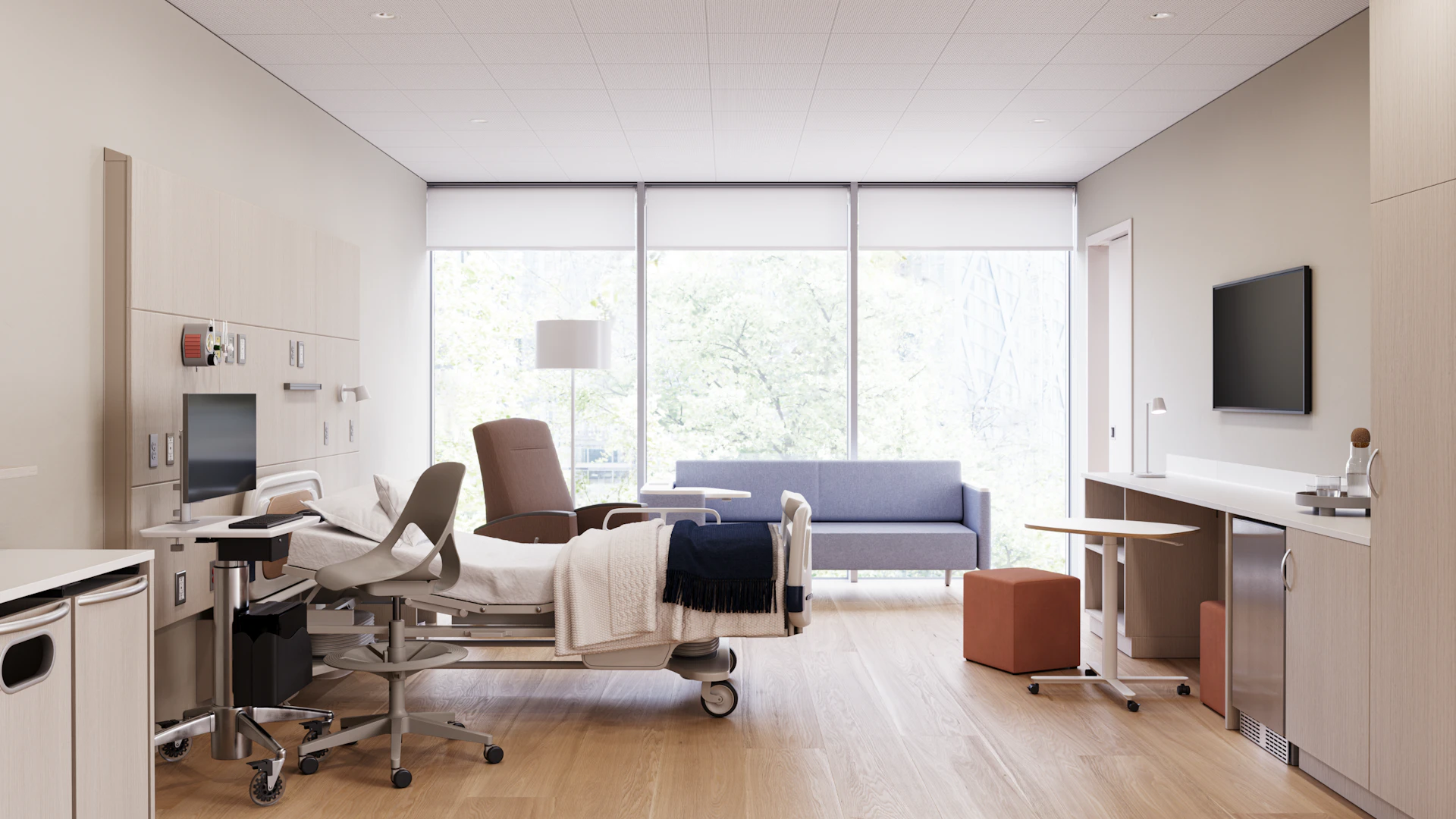 Staff Lounges - Hospitality in Healthcare | MillerKnoll