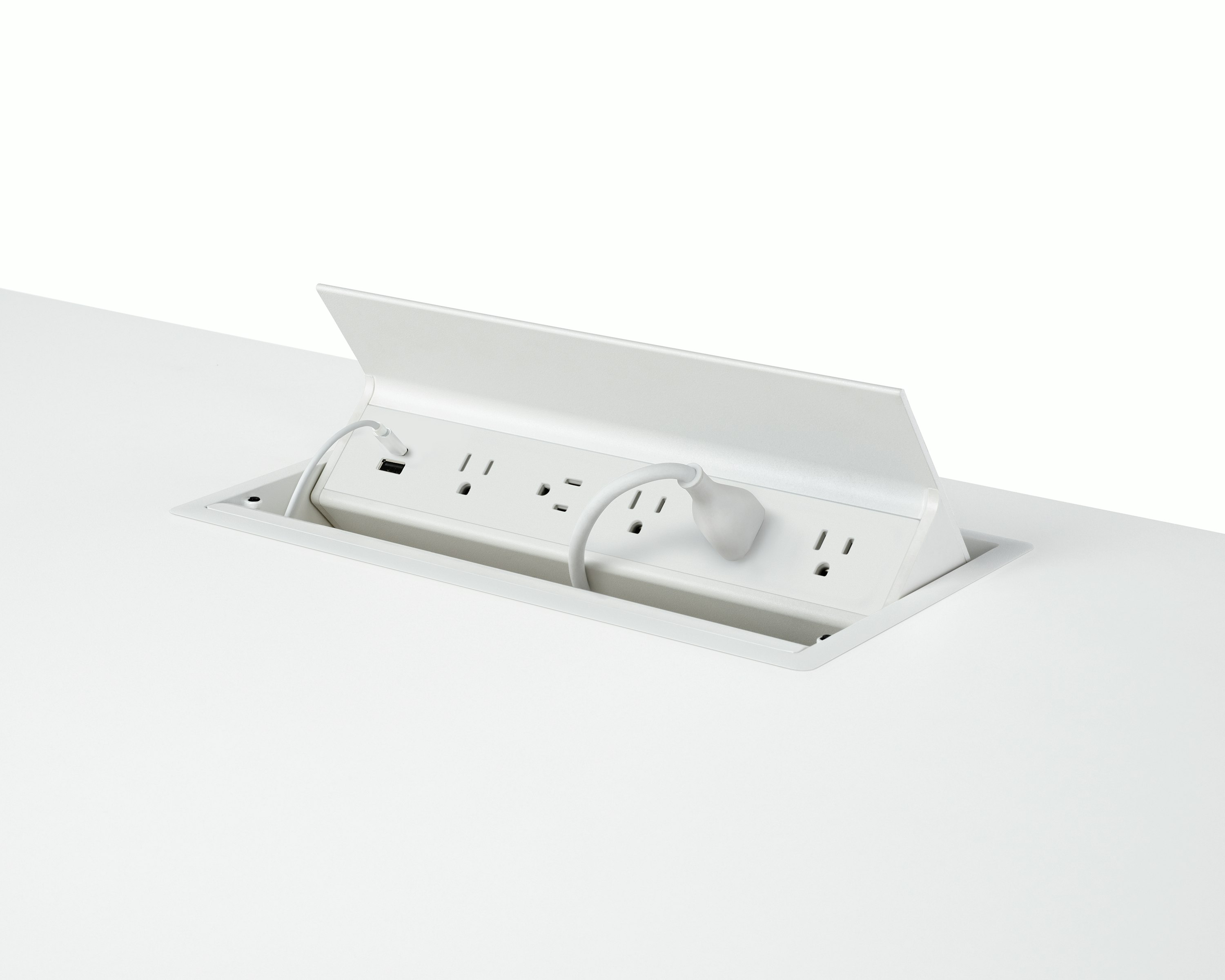 Renew Desk with Embedded Power – Design Within Reach