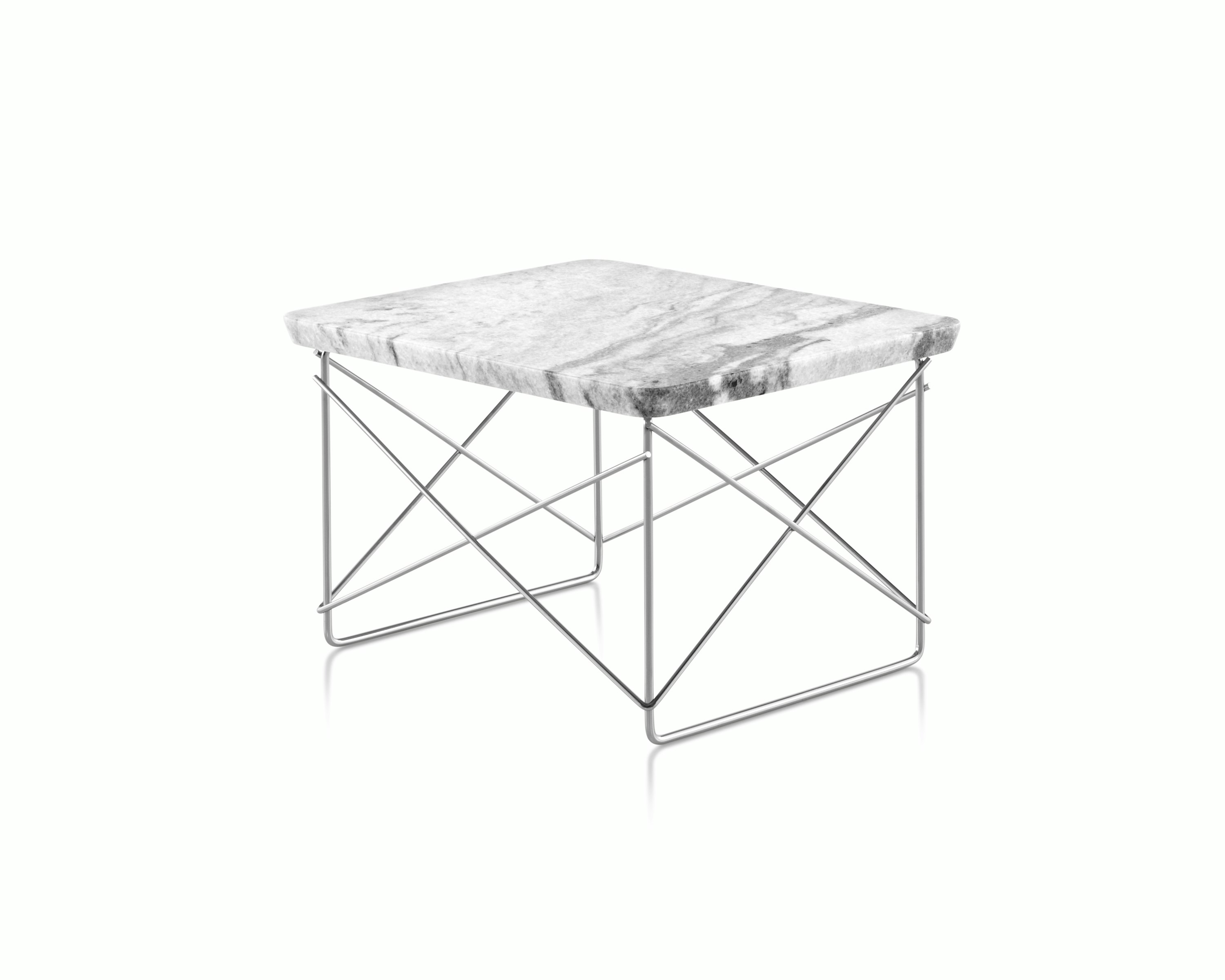 Eames Wire Base Low Table, Marble – Herman Miller Store