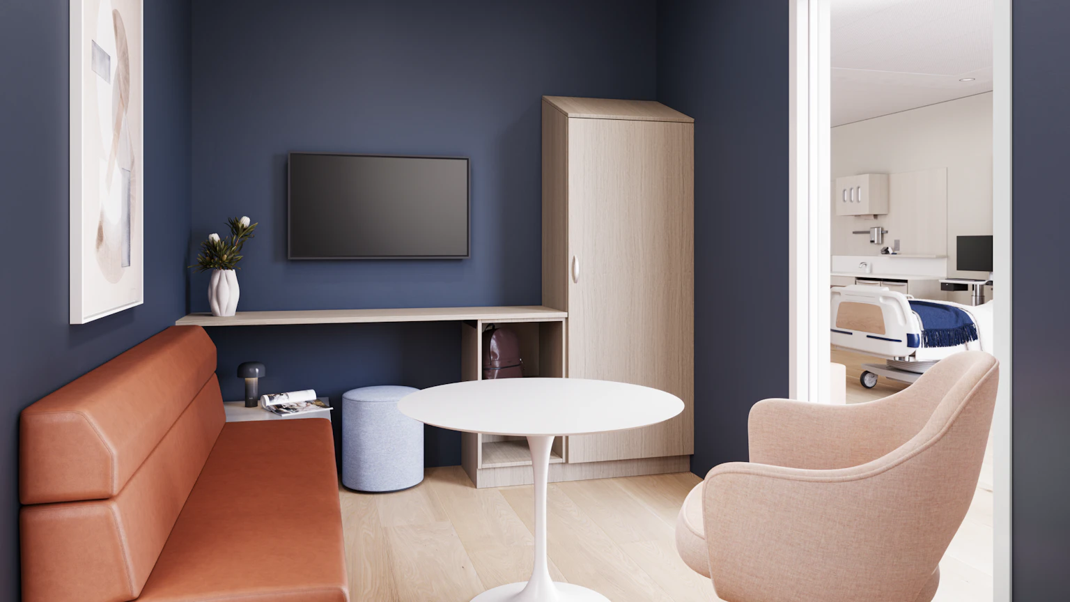 Patient Rooms - Hospitality in Healthcare | MillerKnoll