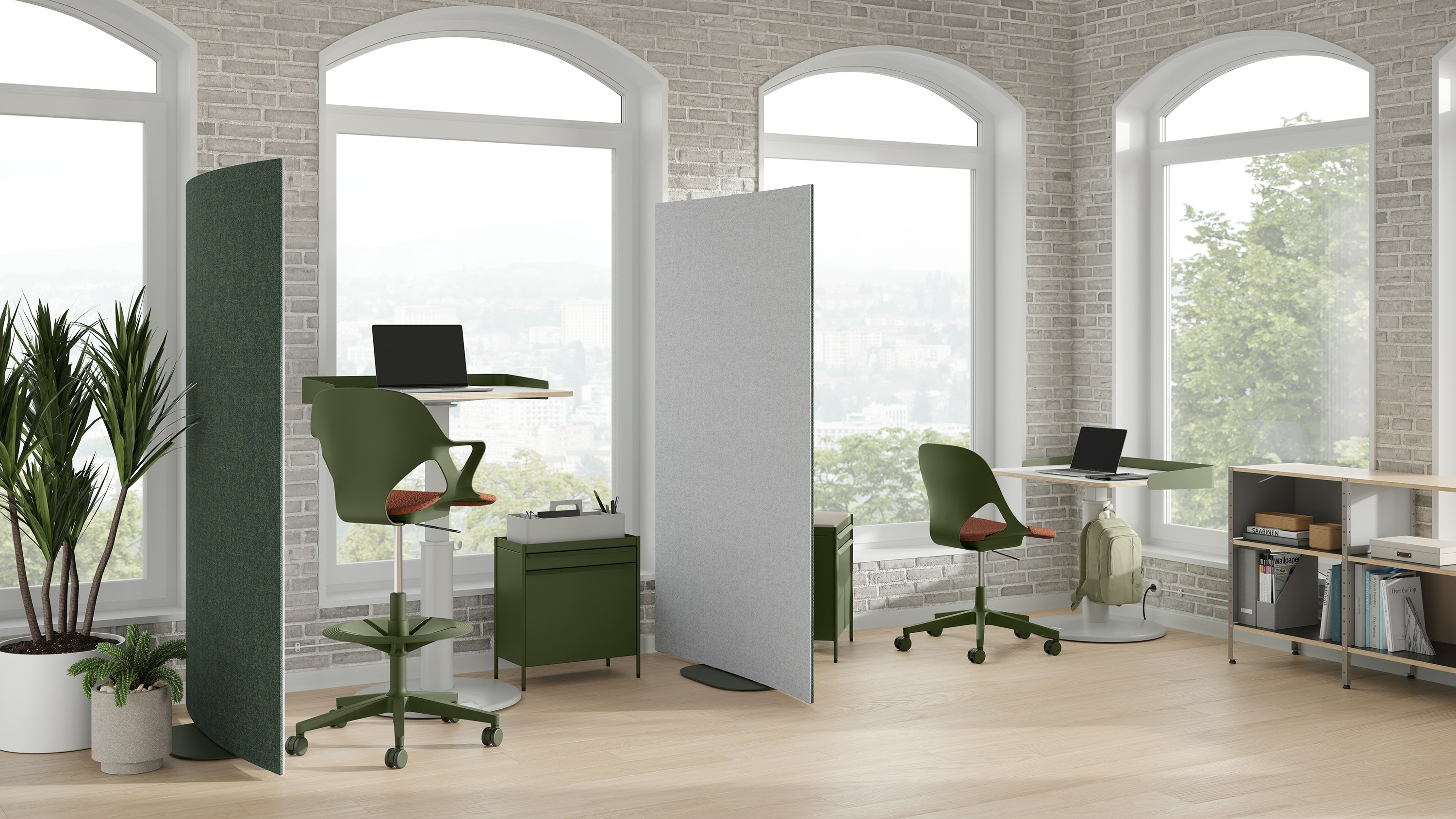 OE1 Curved Screen, Herman Miller | MillerKnoll