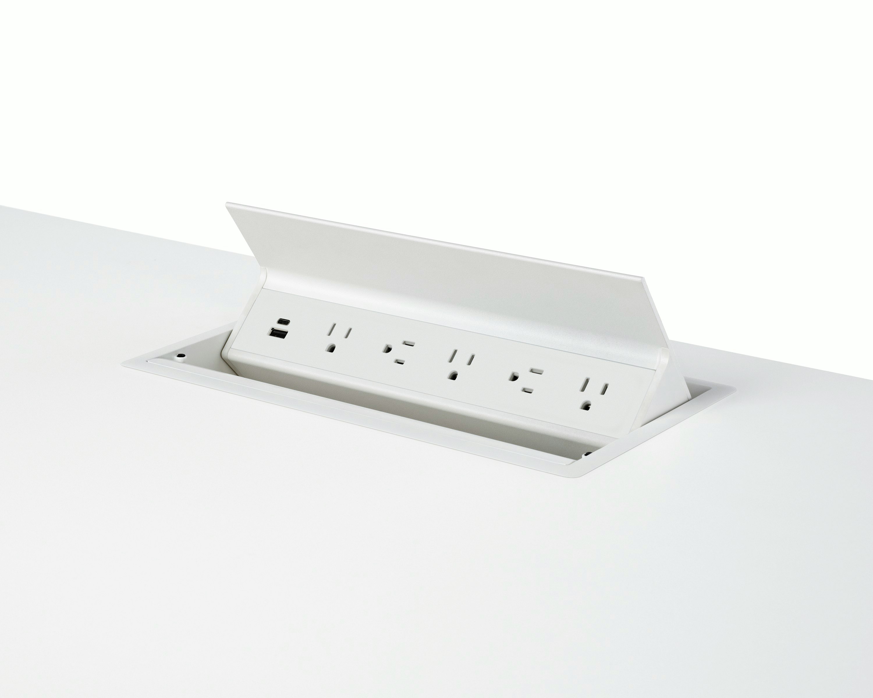 Renew Desk with Embedded Power – Design Within Reach