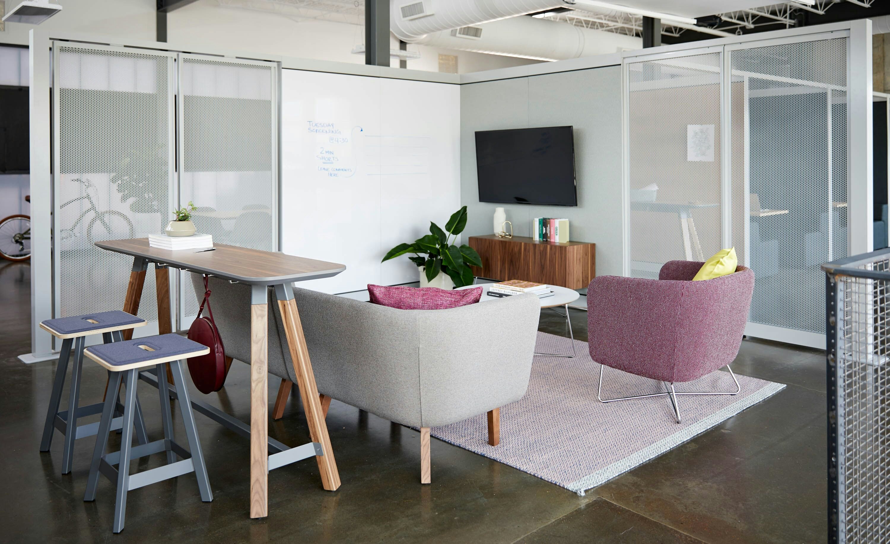 Rockwell Unscripted Tall Tables | Knoll