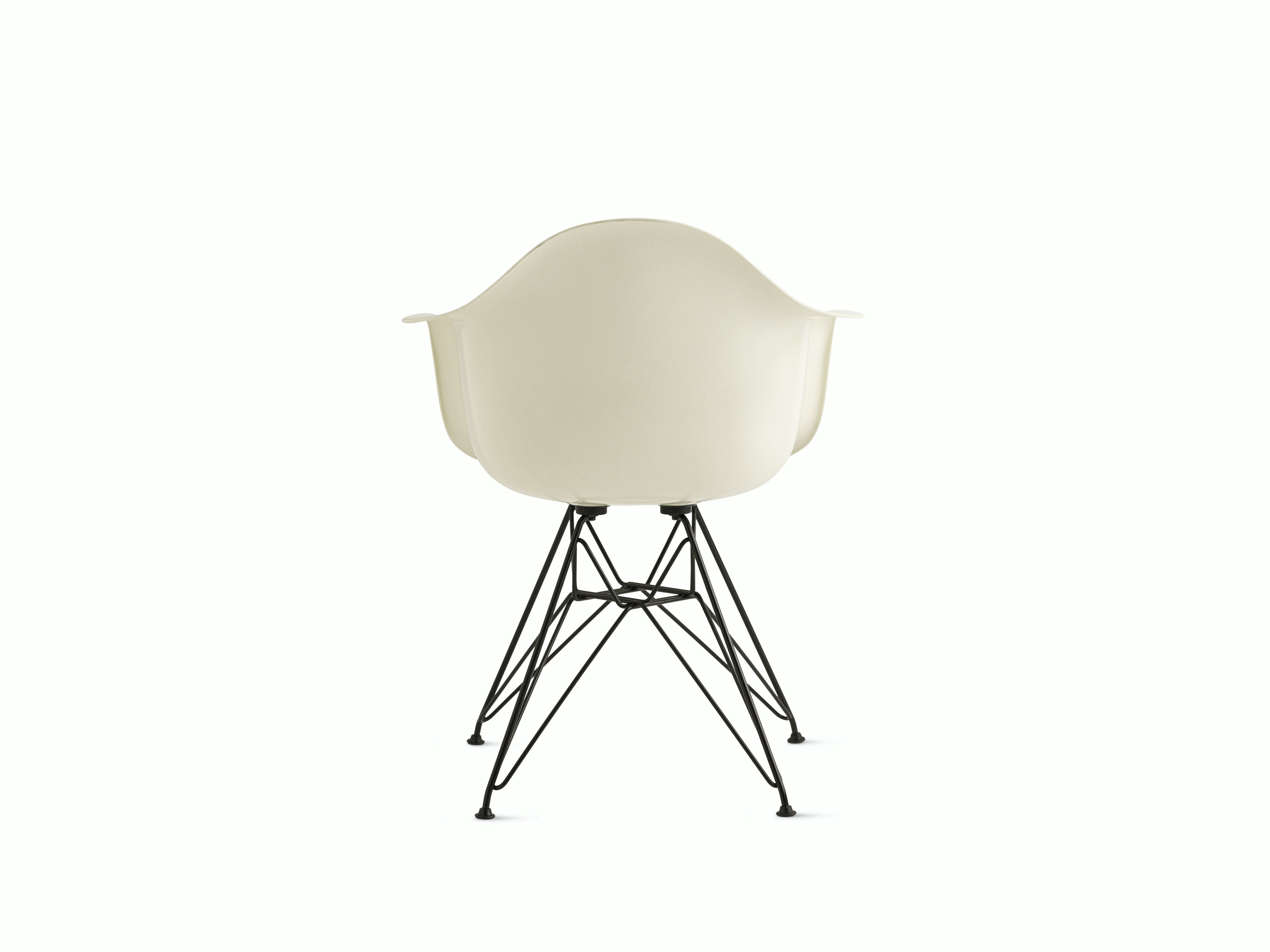 Eames Molded Fiberglass Upholstered Armchair – Herman Miller Store