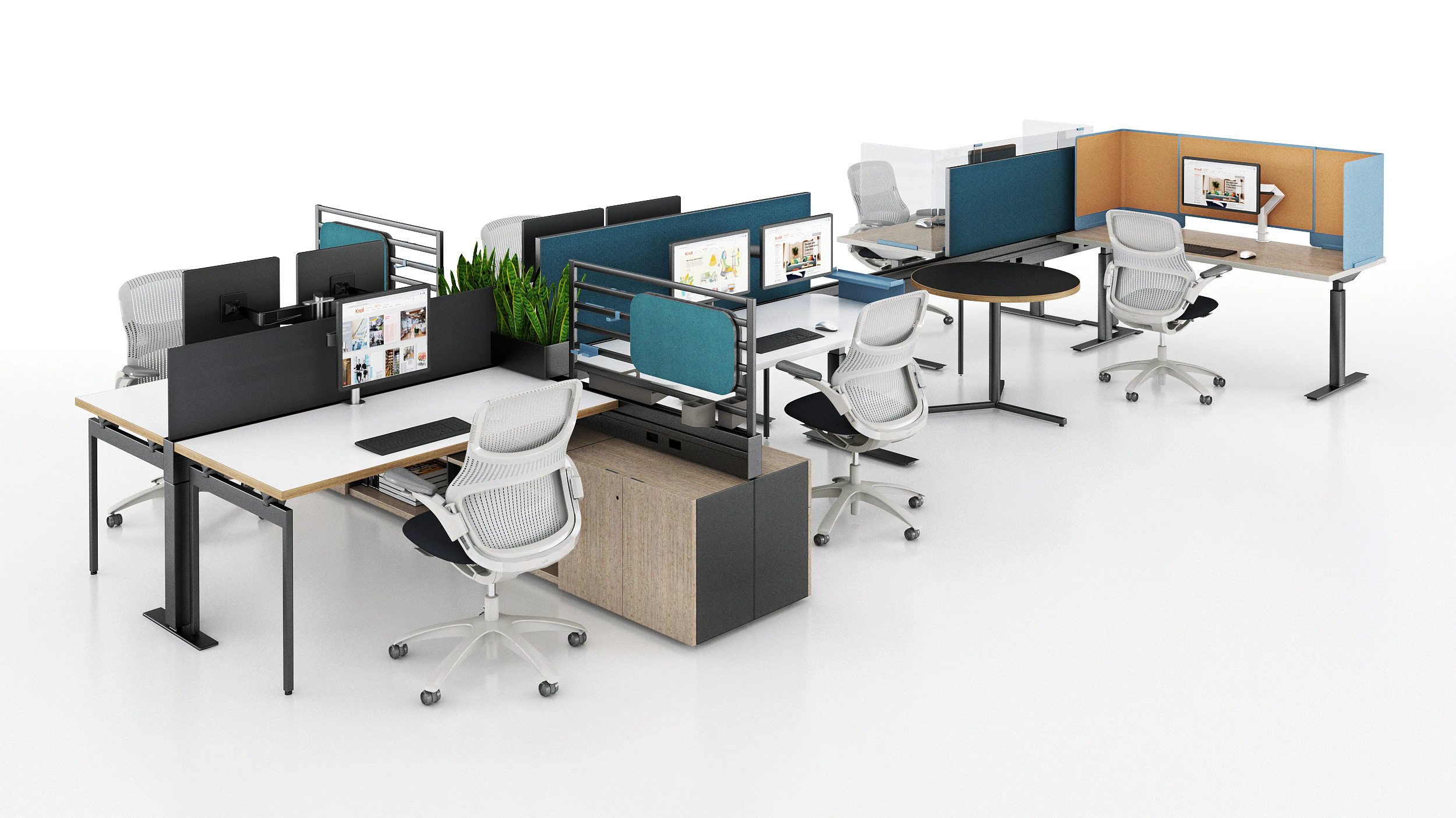 Antenna Desktop Screens, Knoll | MillerKnoll