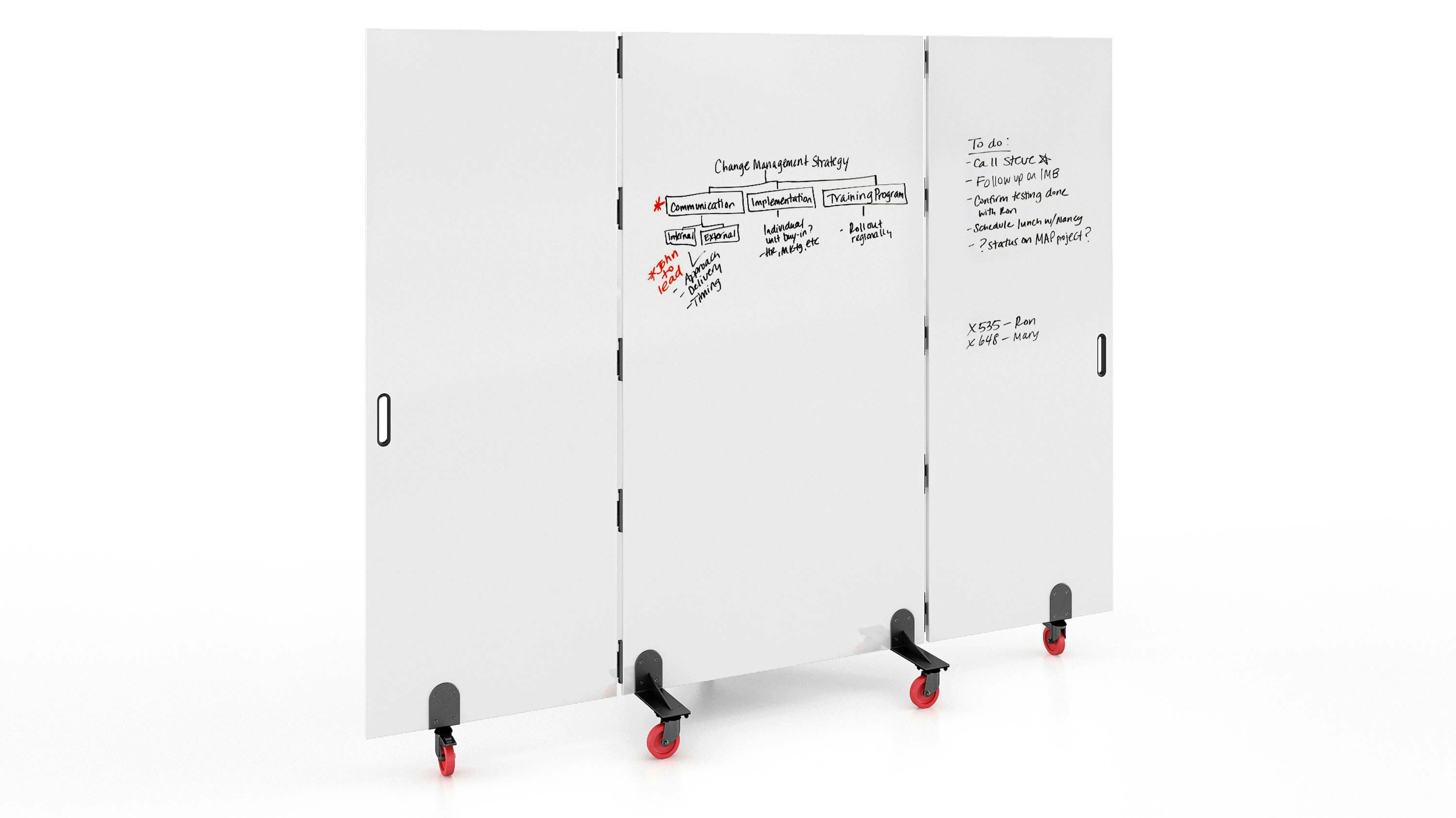 Rockwell Unscripted Backdrop Mobile Markerboard | Knoll