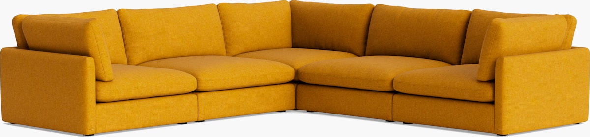Hackney Lounge Corner Sectional Design Within Reach