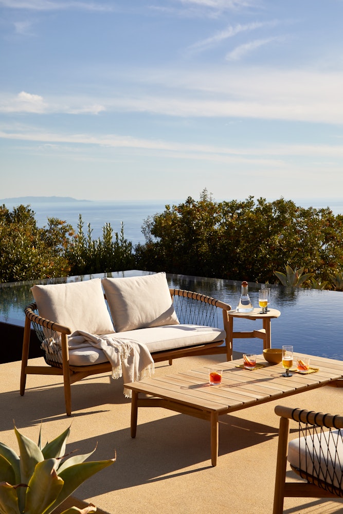 Crosshatch Outdoor Coffee Table – Design Within Reach Crosshatch Outdoor Coffee Table – Design Within Reach