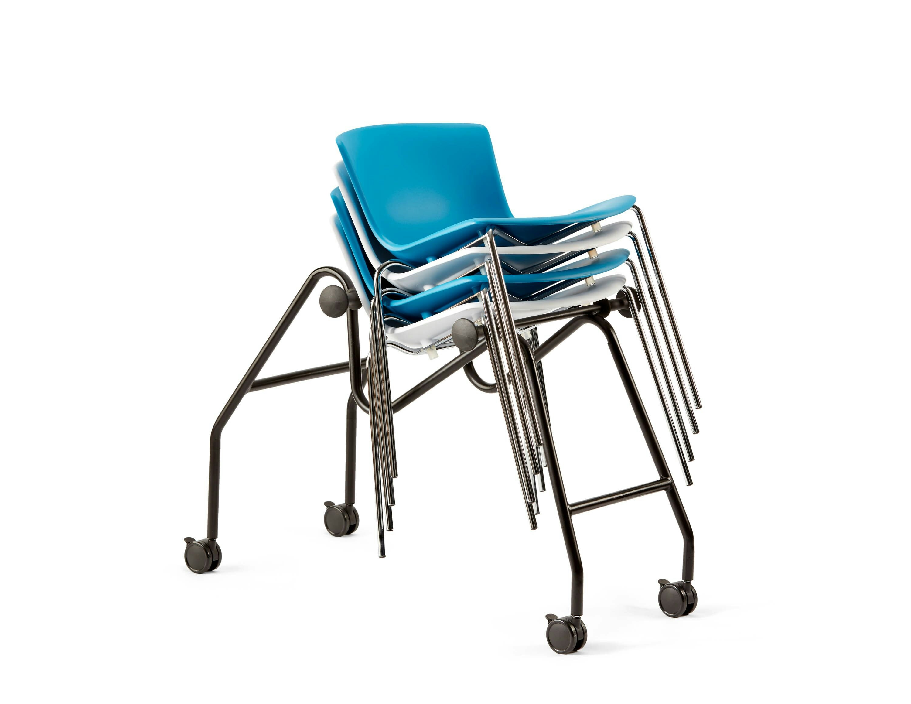 Bertoia Molded Shell Side Chair - Stacking - Original Design | Knoll