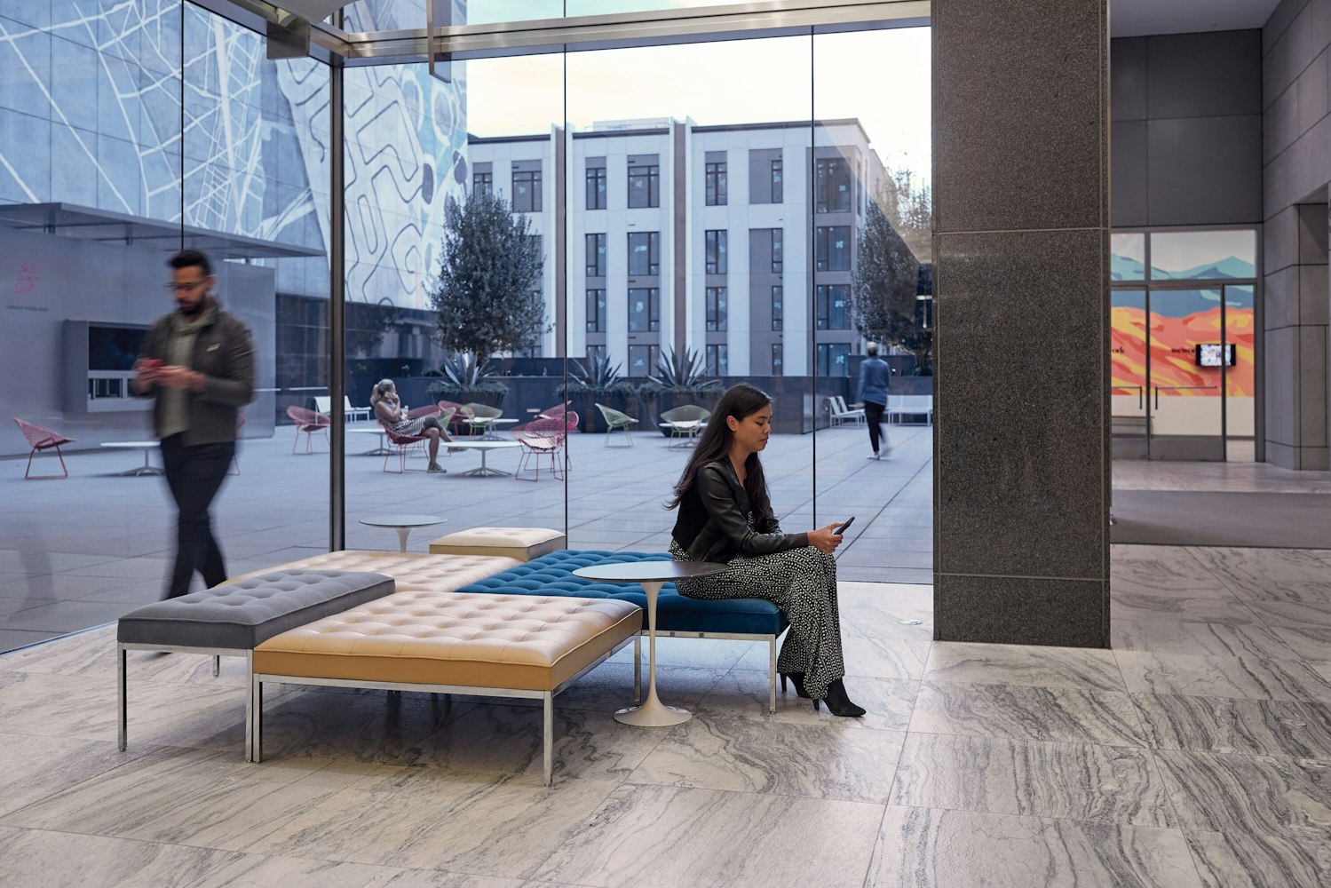 Florence Knoll™ Relaxed Benches | Knoll