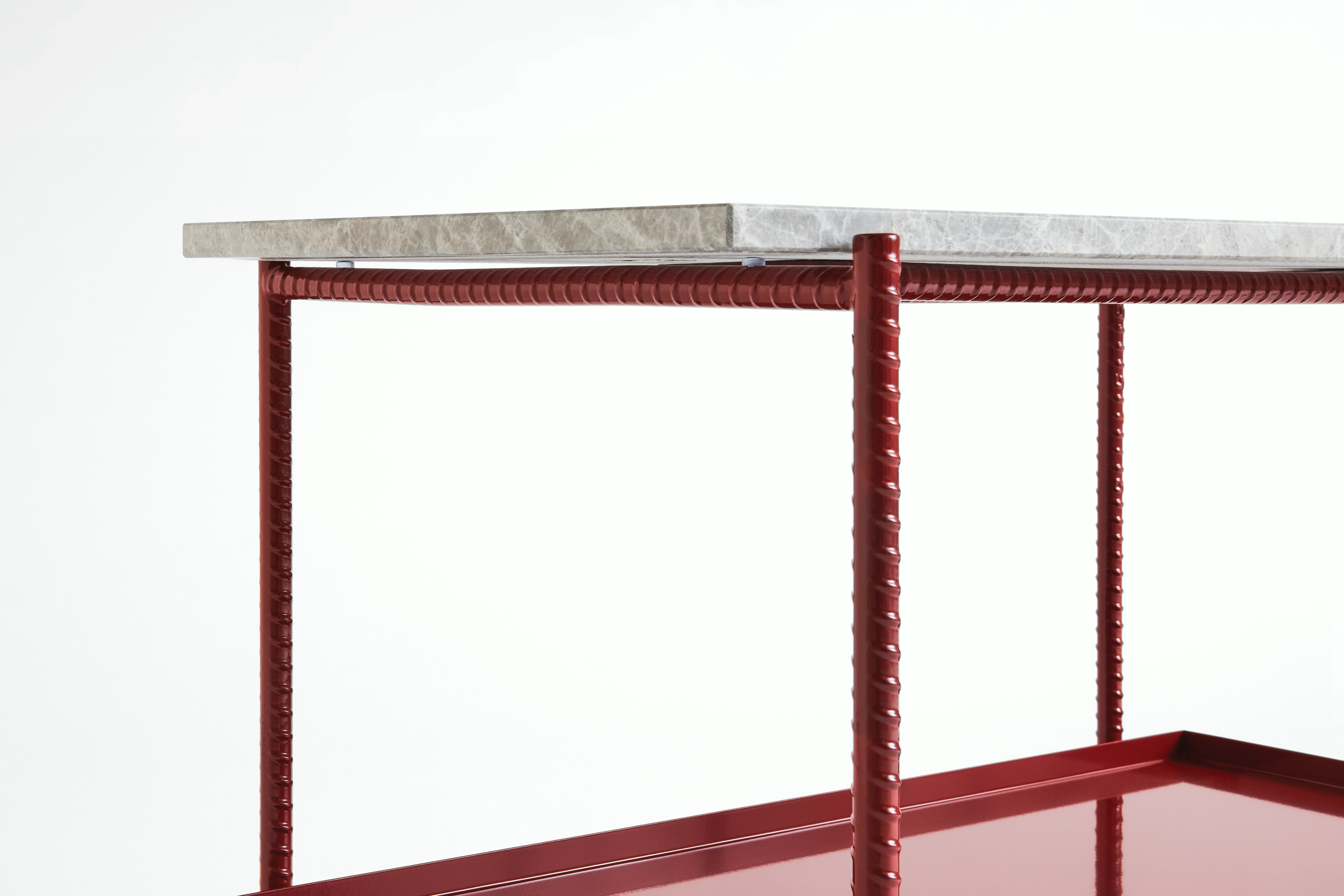 Rebar Side Table Rectangle - with Tray – Design Within Reach