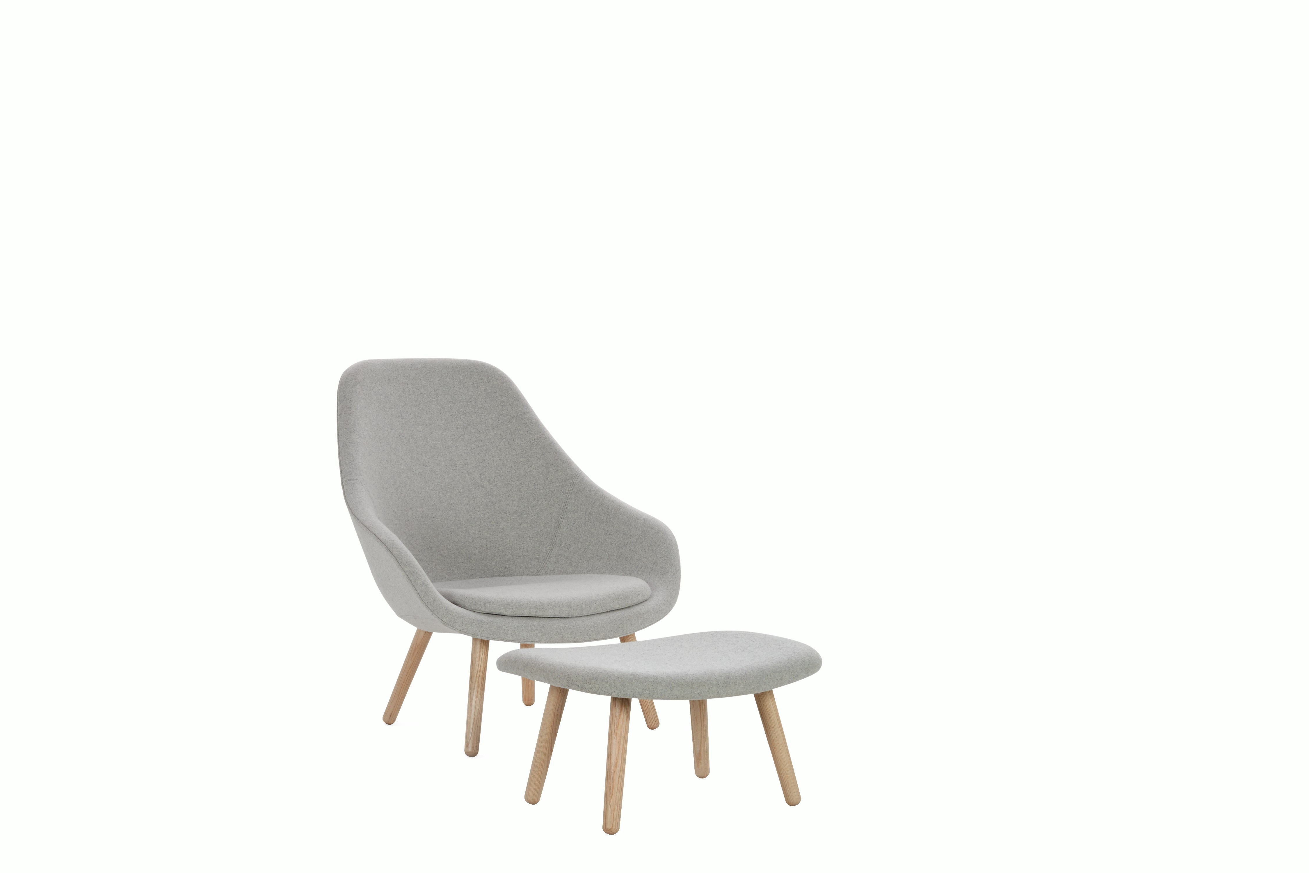 About A Lounge 92 Armchair, High Back – HAY