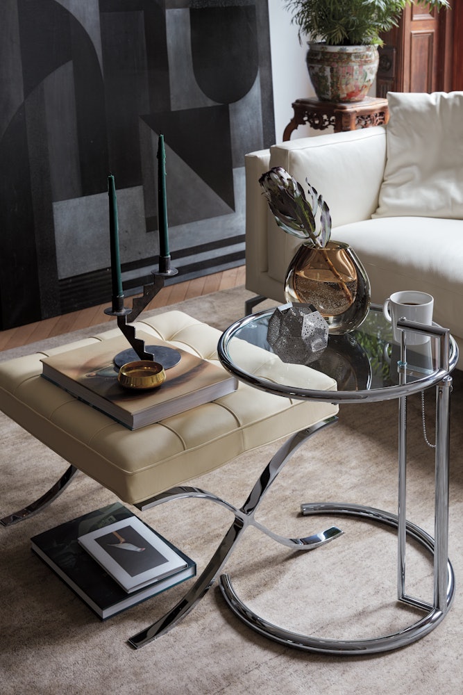 Barcelona Stool, Fabric – Design Within Reach Barcelona Stool, Fabric – Design Within Reach