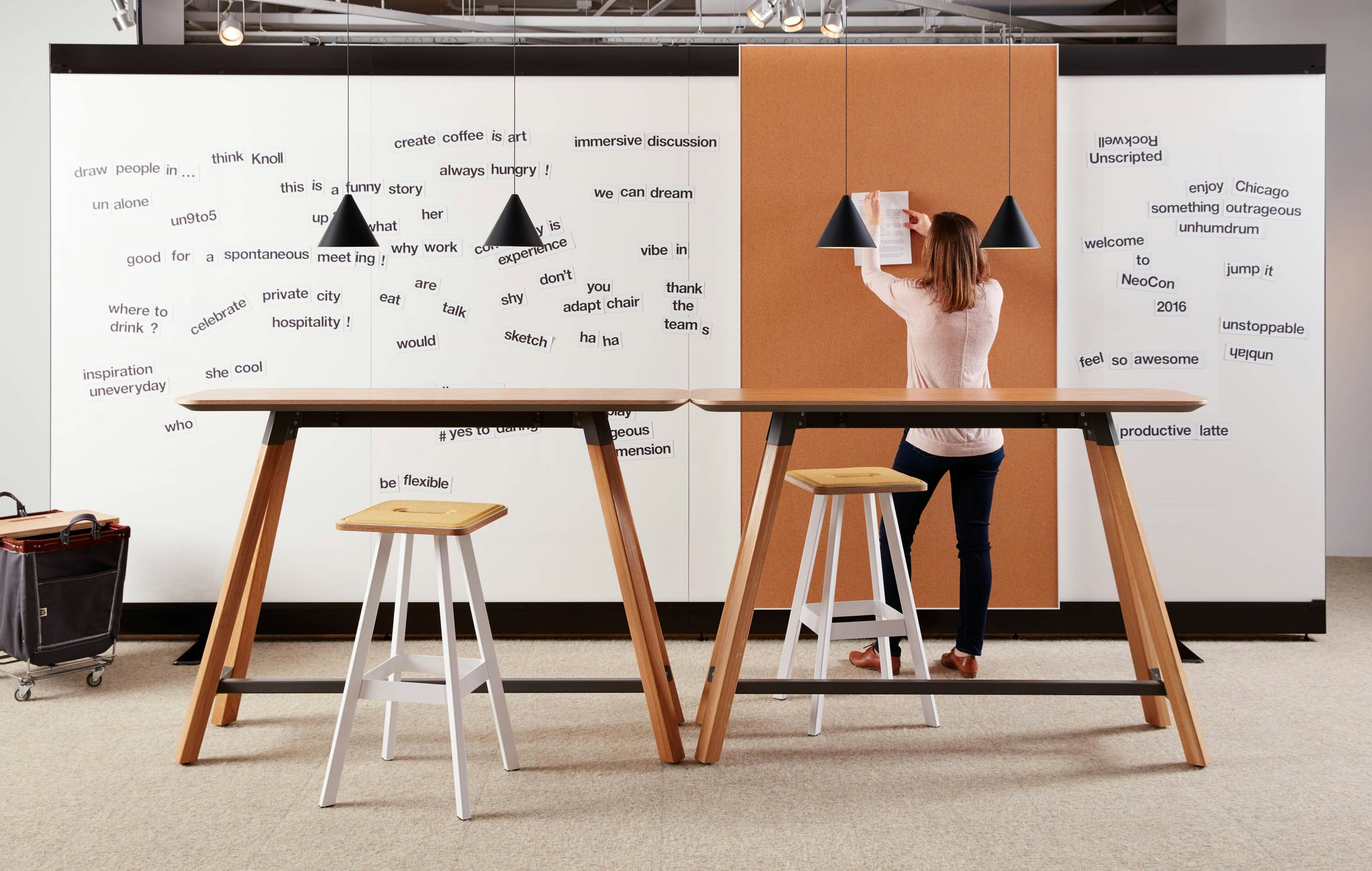 Knoll tall table store