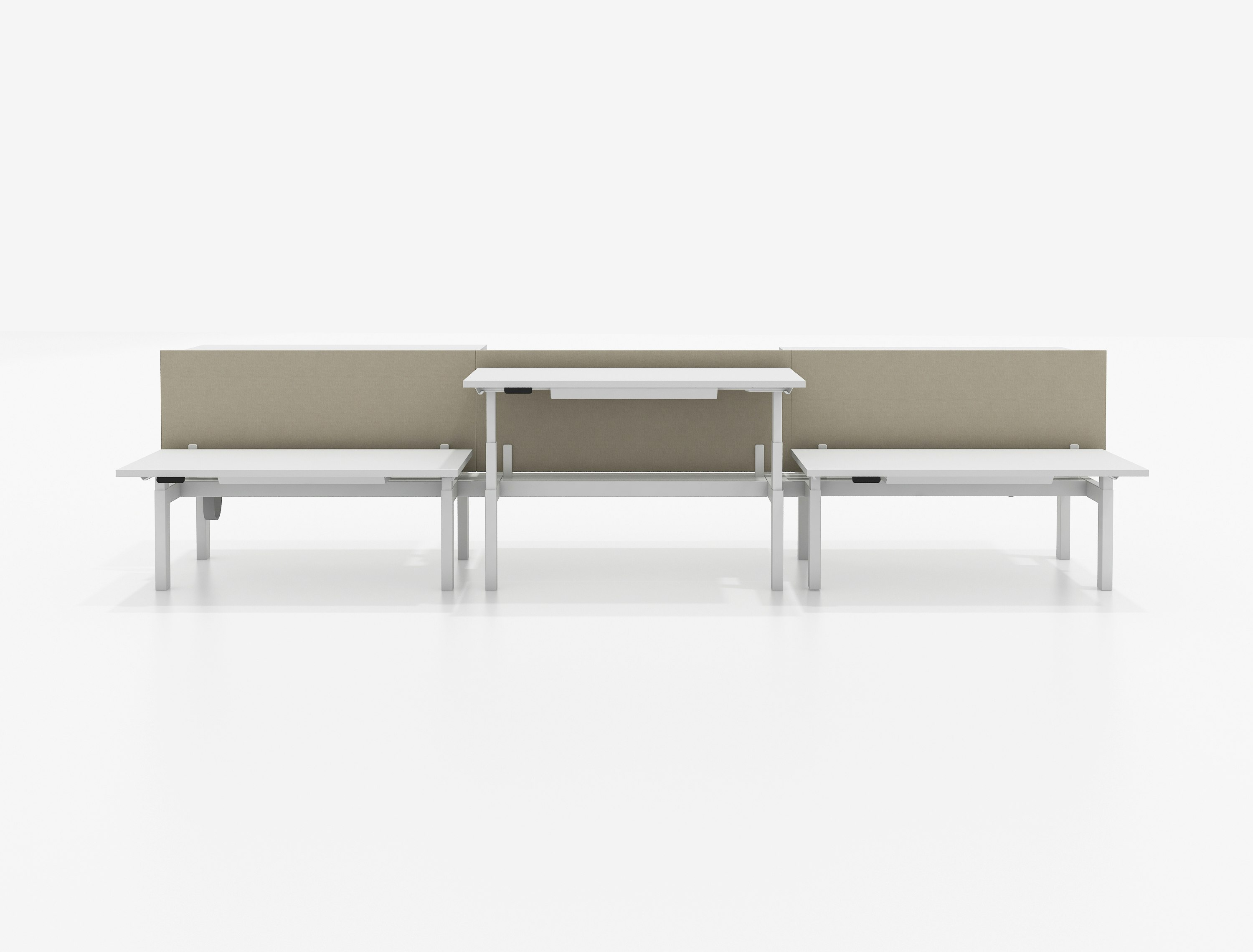 k. bench Height-Adjustable Benching, Knoll | MillerKnoll