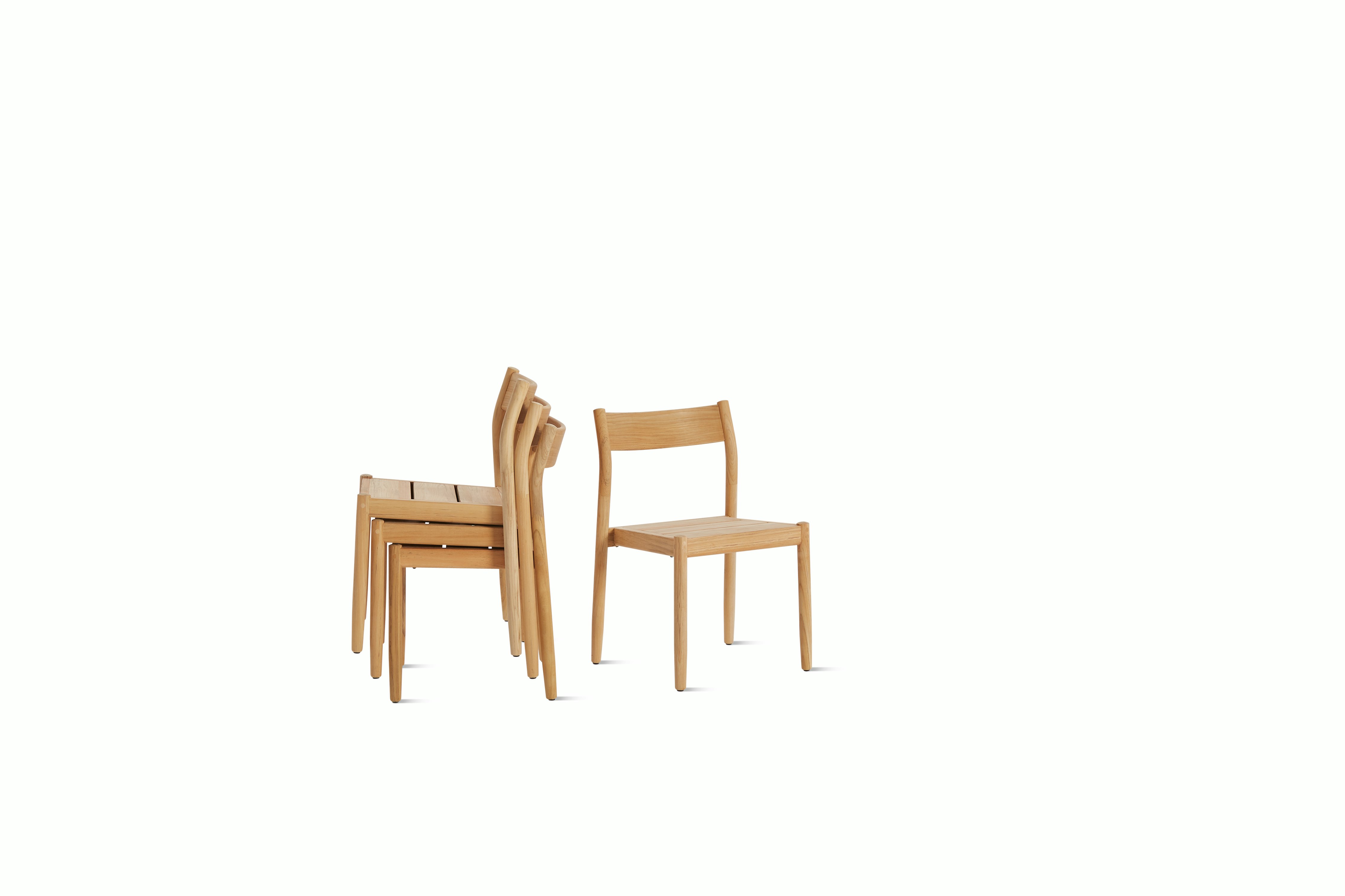 Terassi Dining Set, 4 Side Chairs – Design Within Reach